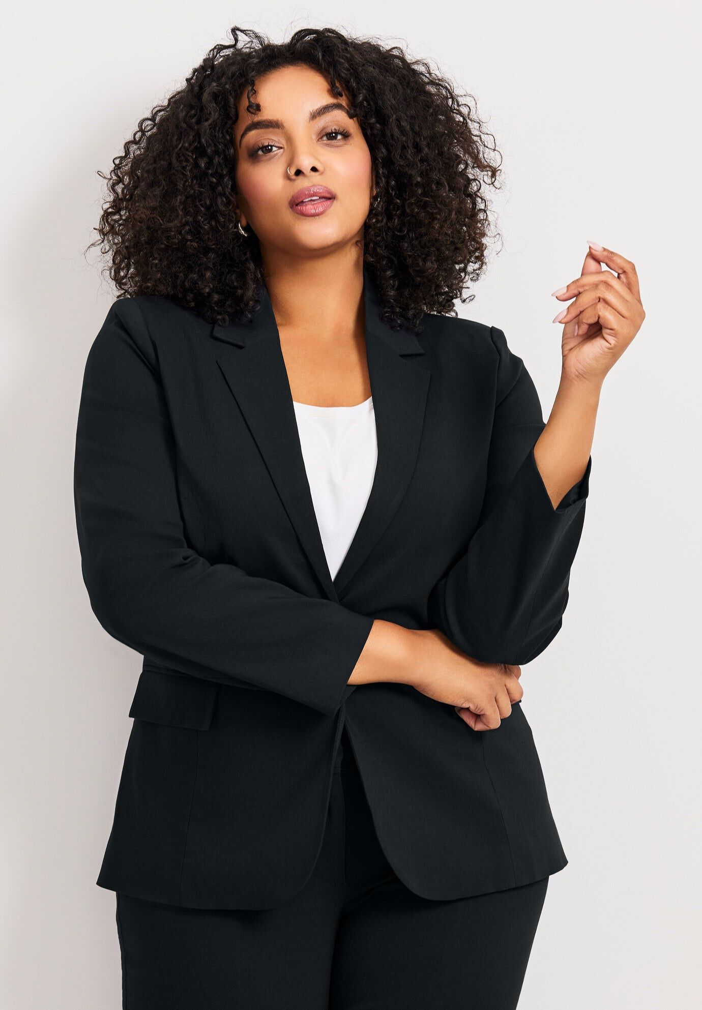 Superstretch One Button Blazer | OneStopPlus