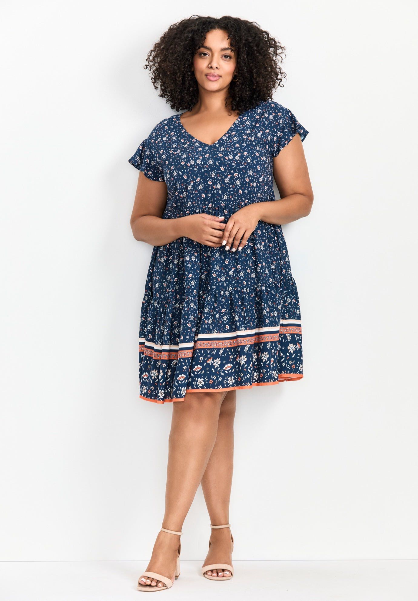 Unwind Tiers Dress | OneStopPlus