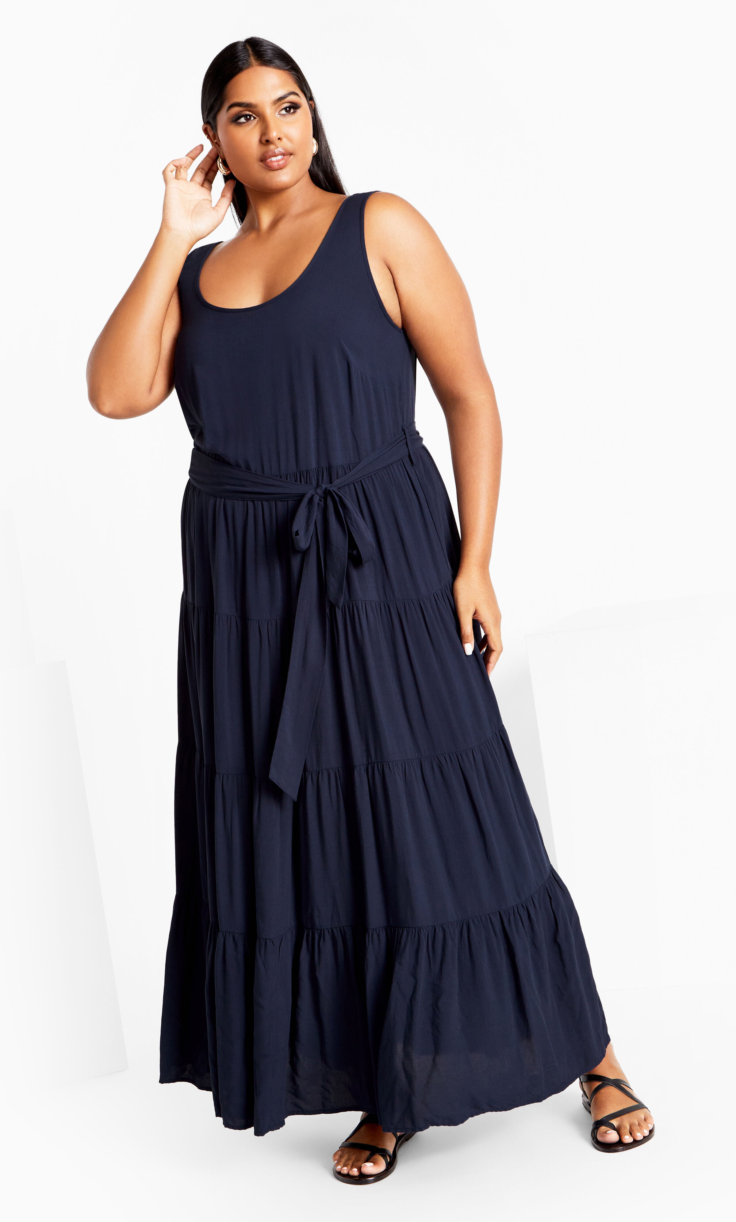 Sasha Maxi Dress - navy | OneStopPlus