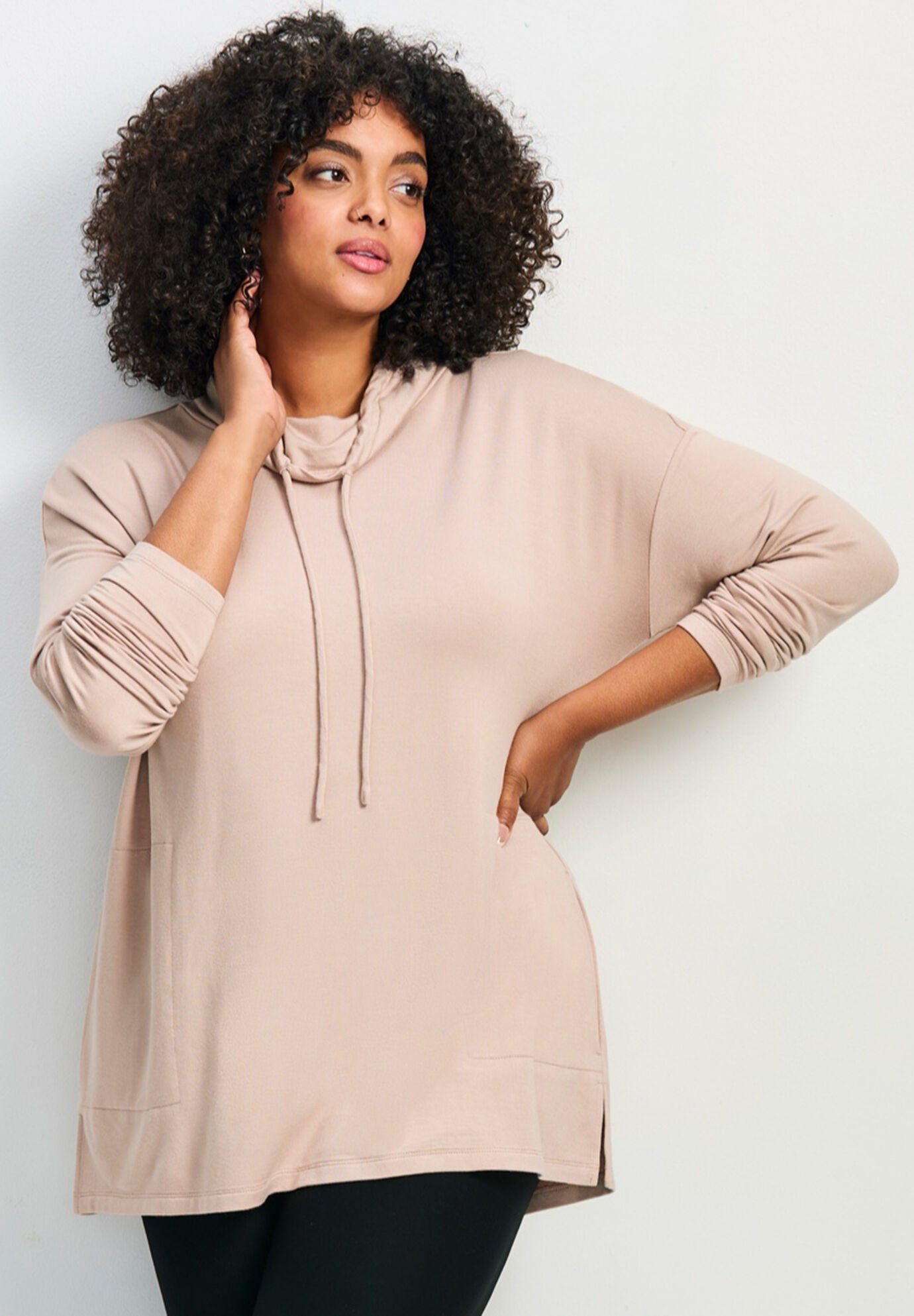 Addison Cowl Neck Tunic | OneStopPlus