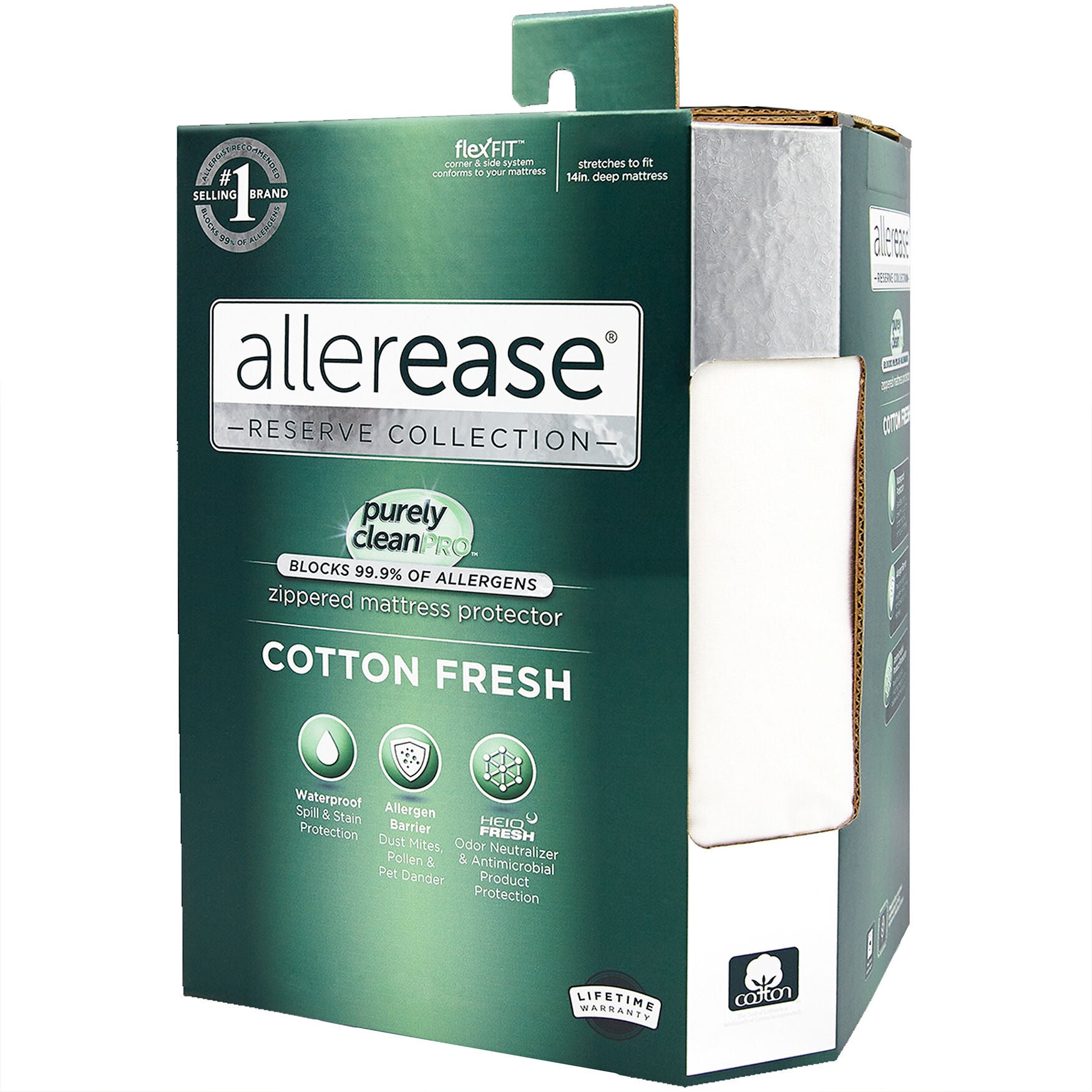 AllerEase Reserve Cotton Fresh Mattress Protector | OneStopPlus
