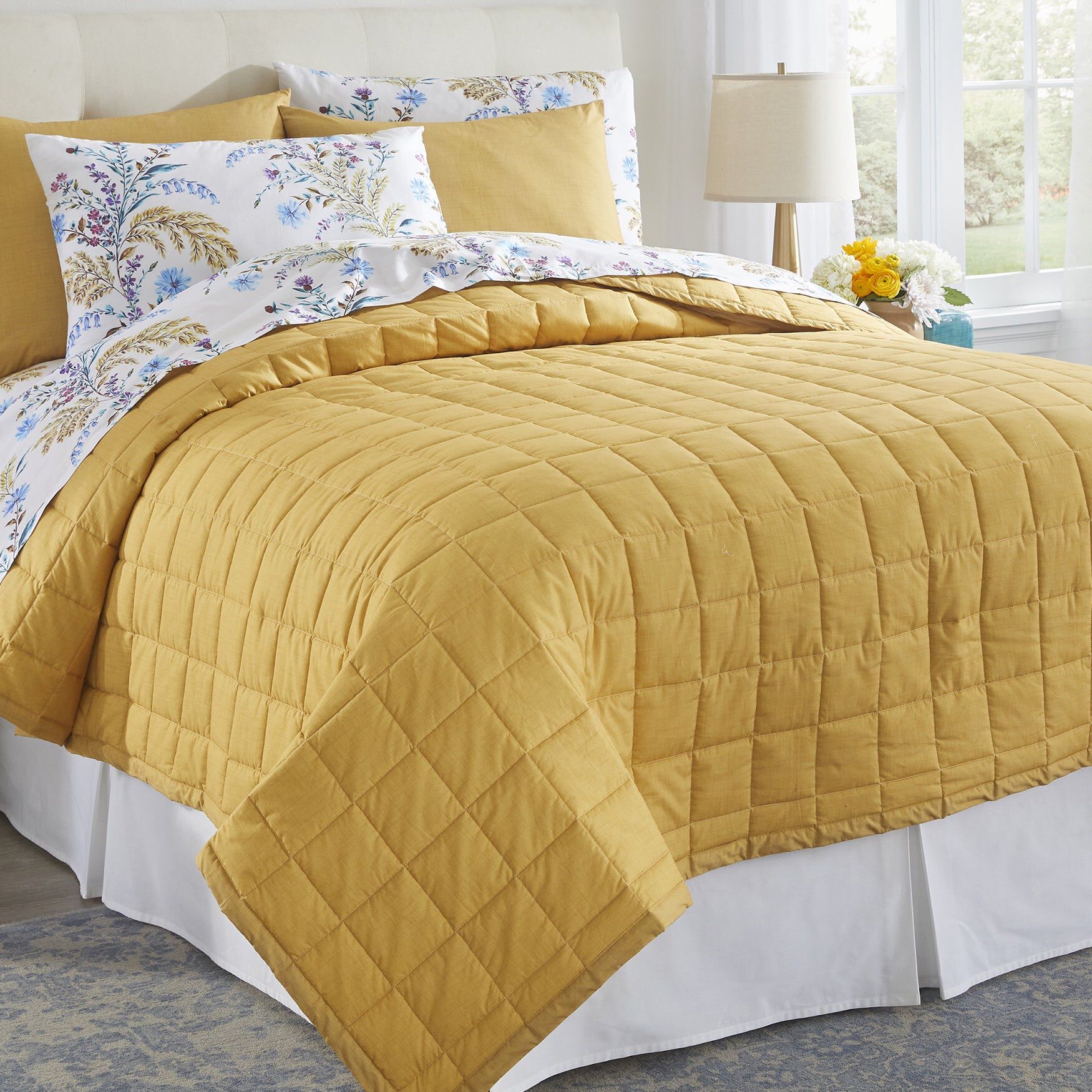 Box Stitch Quilt Set | OneStopPlus