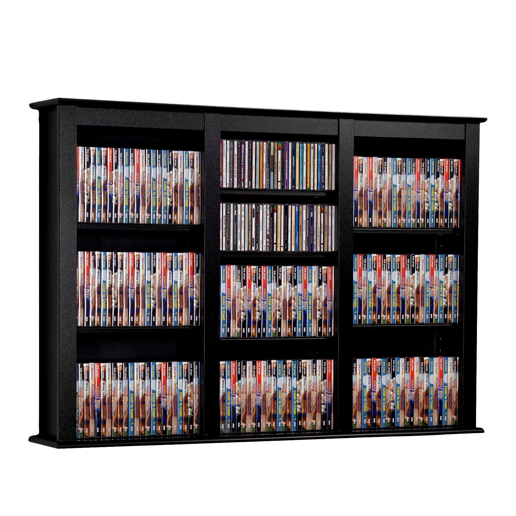 Triple Wall Mounted Multimedia Storage | OneStopPlus