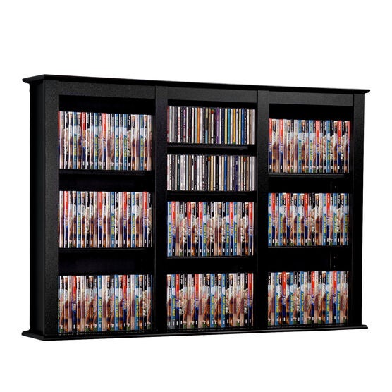 Triple Wall Mounted Multimedia Storage | OneStopPlus