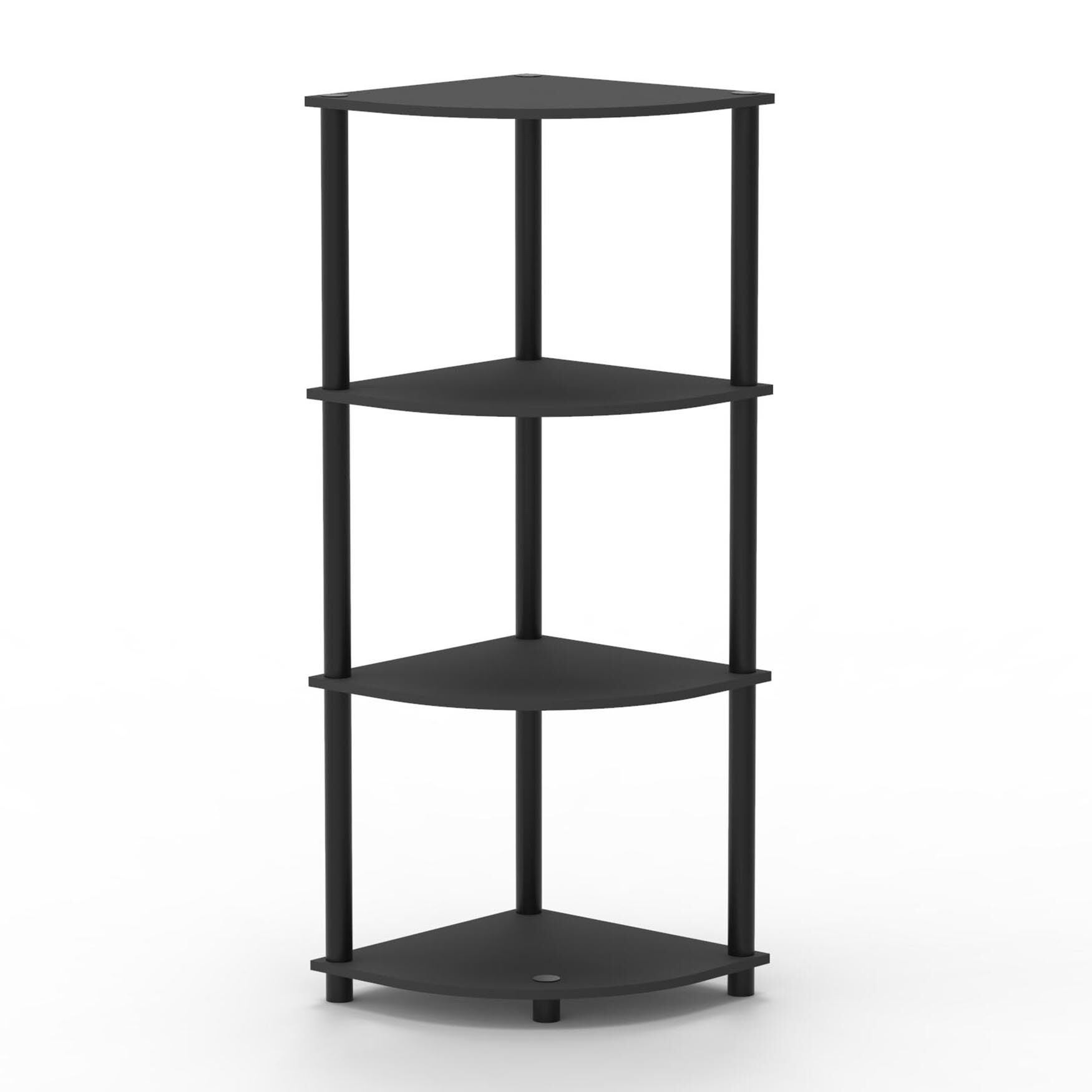 Home Basics 4 Tier Corner Shelf | OneStopPlus