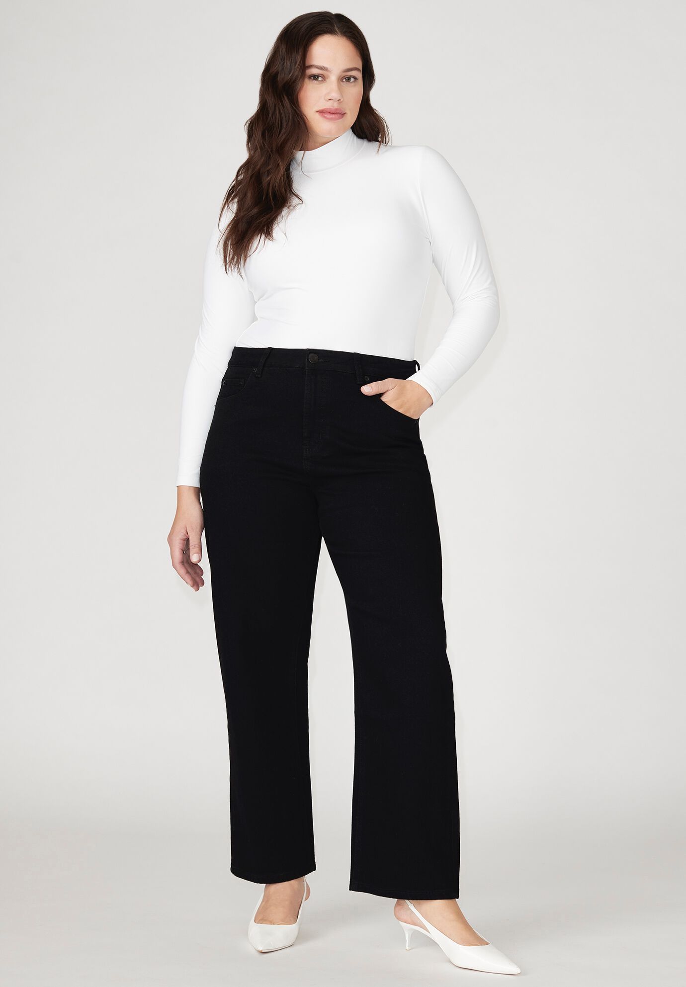 The Naomi Comfort Stretch Straight Leg Jean | OneStopPlus