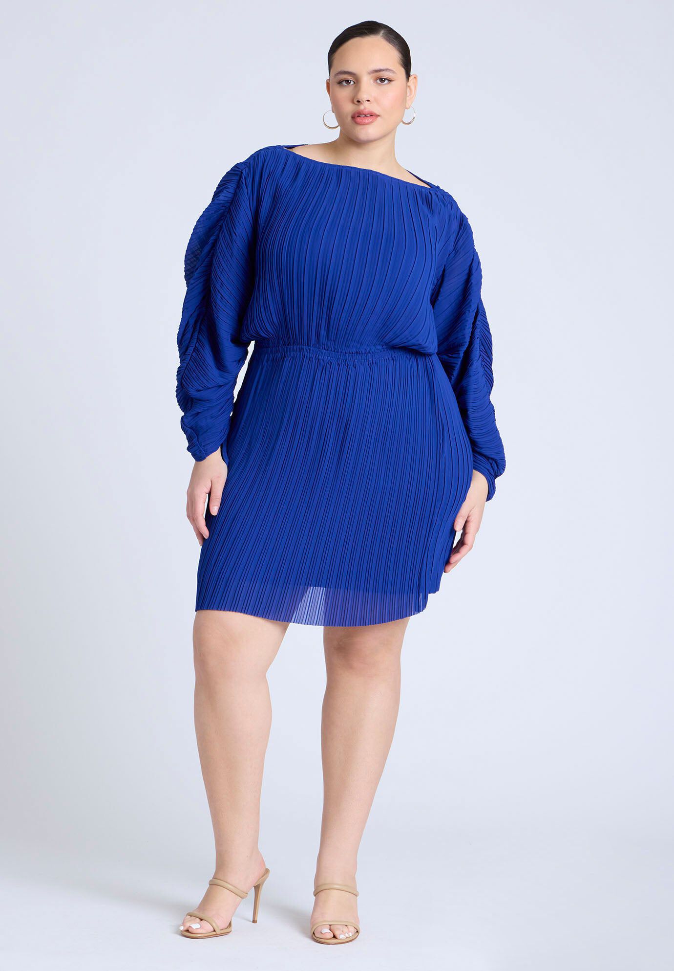 Plisse Mini Dress | OneStopPlus