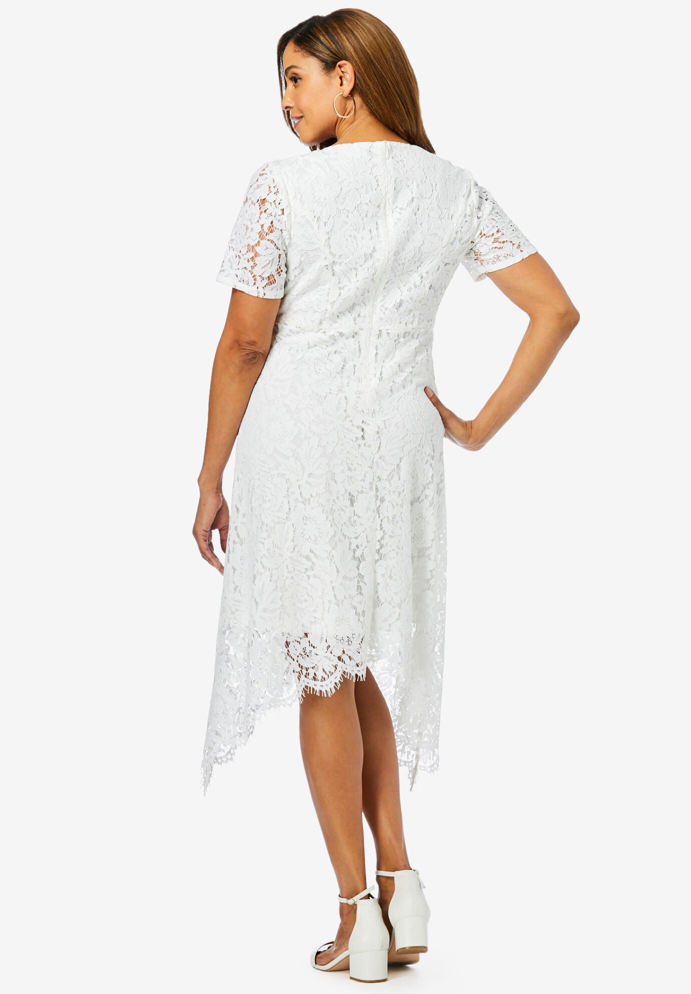 Lace Handkerchief Dress | OneStopPlus
