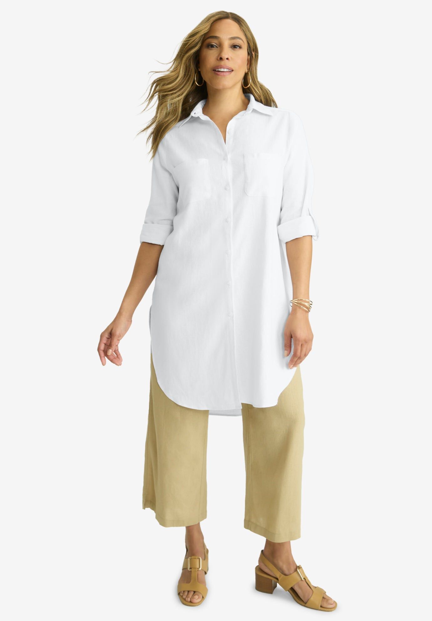 Linen Mega Tunic | OneStopPlus