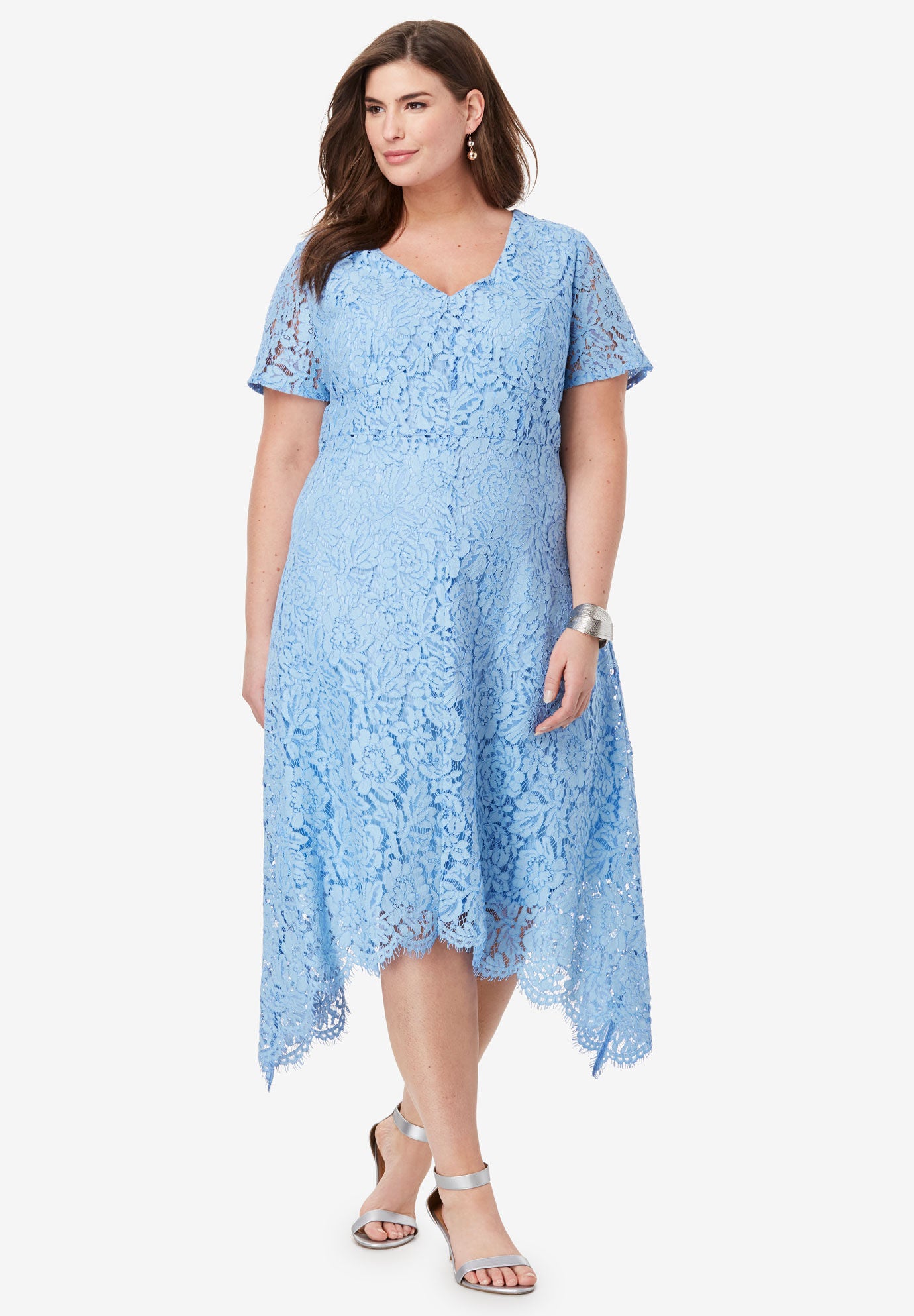 Lace Handkerchief Dress | OneStopPlus