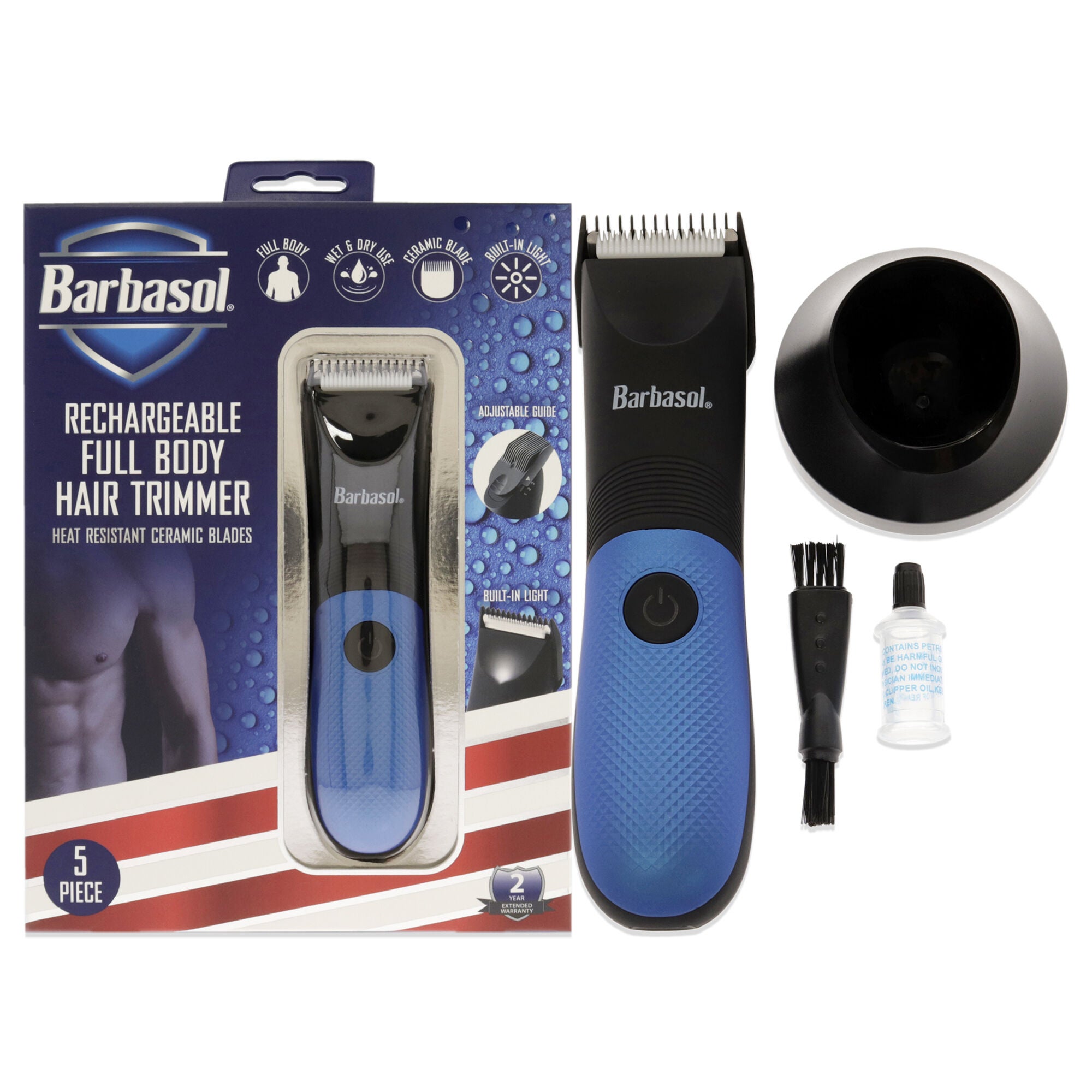 Full Body Hair Trimmer by Barbasol for Men - 1 Pc Trimmer | OneStopPlus