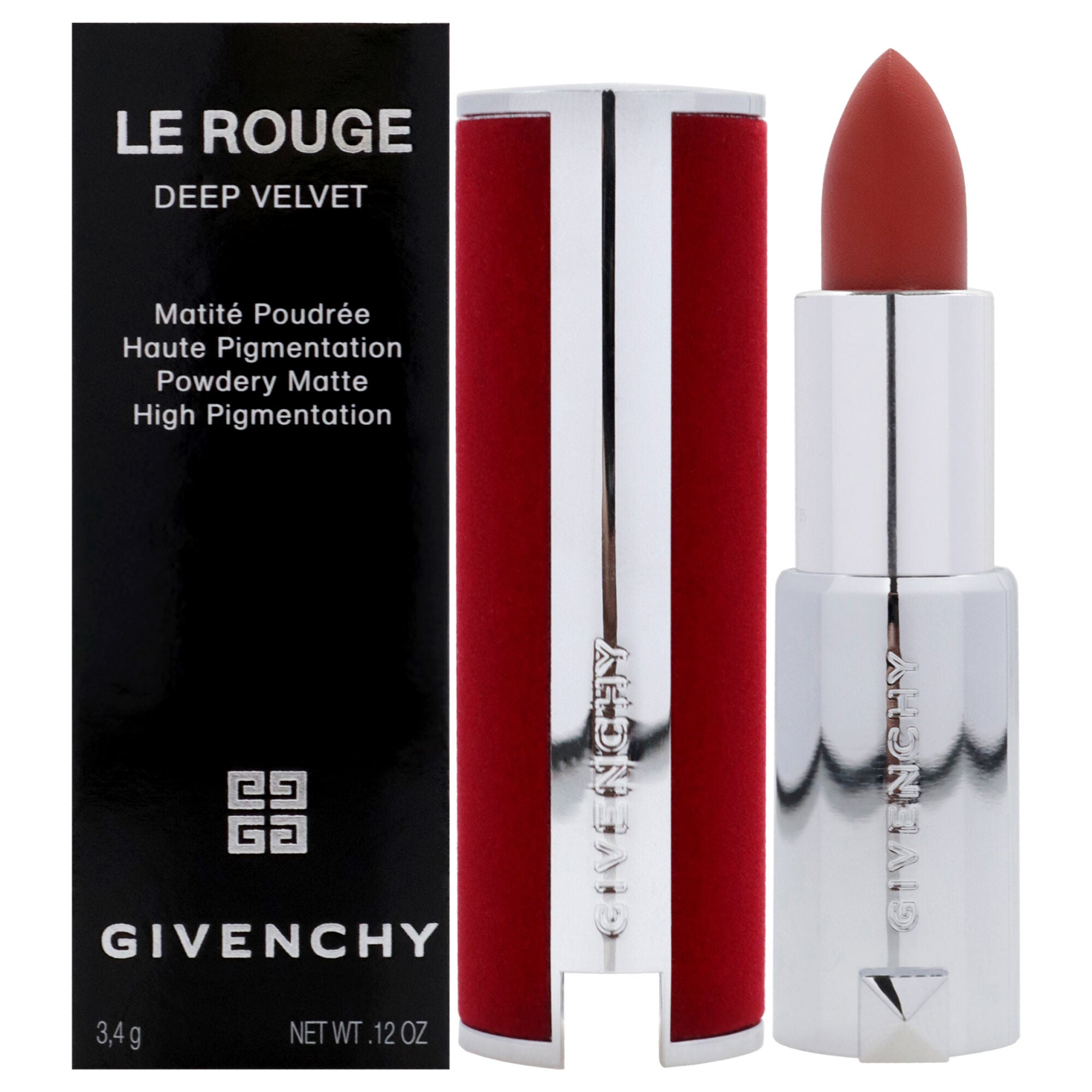 Le Rouge Deep Velvet Matte Lipstick - N35 by Givenchy for Women - 0.12 ...