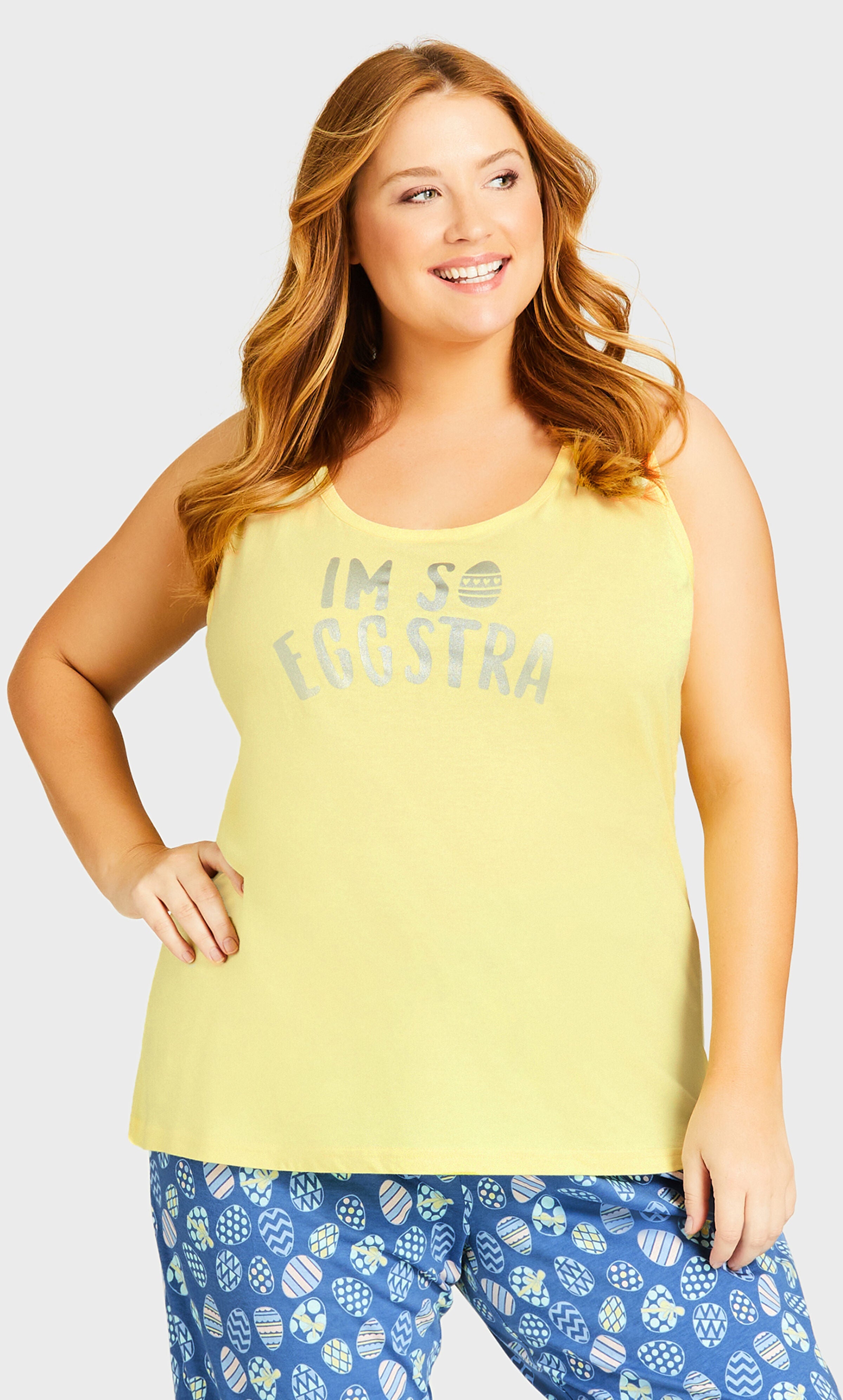 Eggstra Sleep Tank - yellow | OneStopPlus