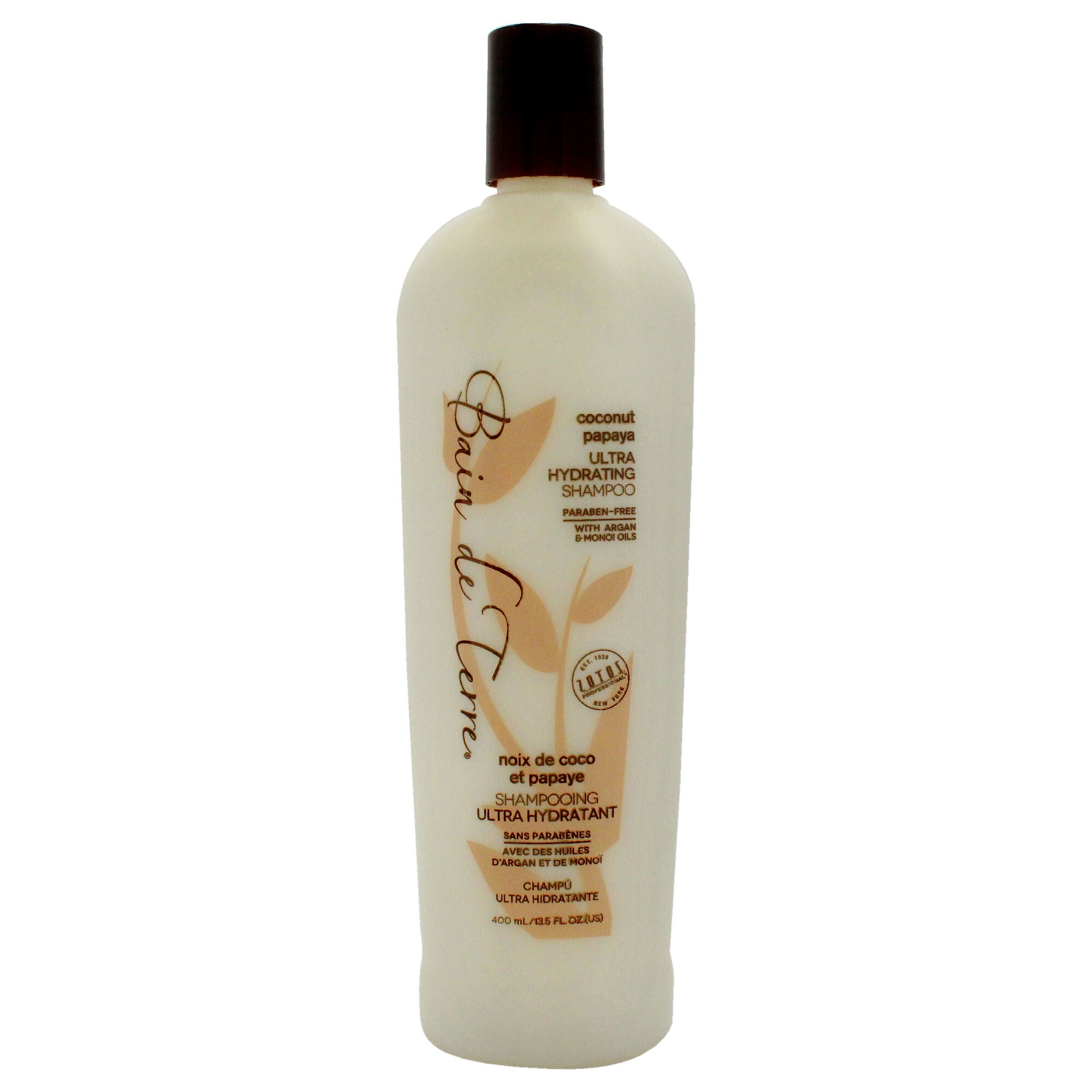 Coconut Papaya Ultra Hydrating Shampoo by Bain de Terre for Unisex - 13.5 oz Shampoo | OneStopPlus