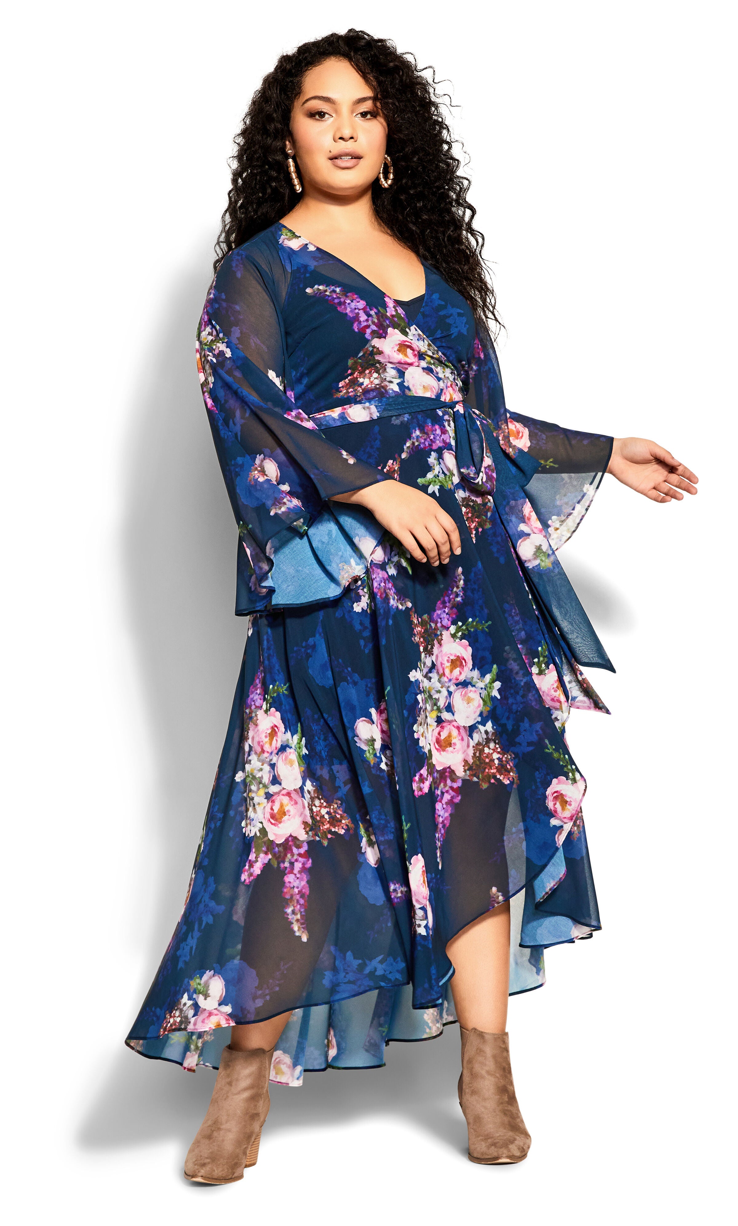 Nora Maxi Dress - navy | OneStopPlus