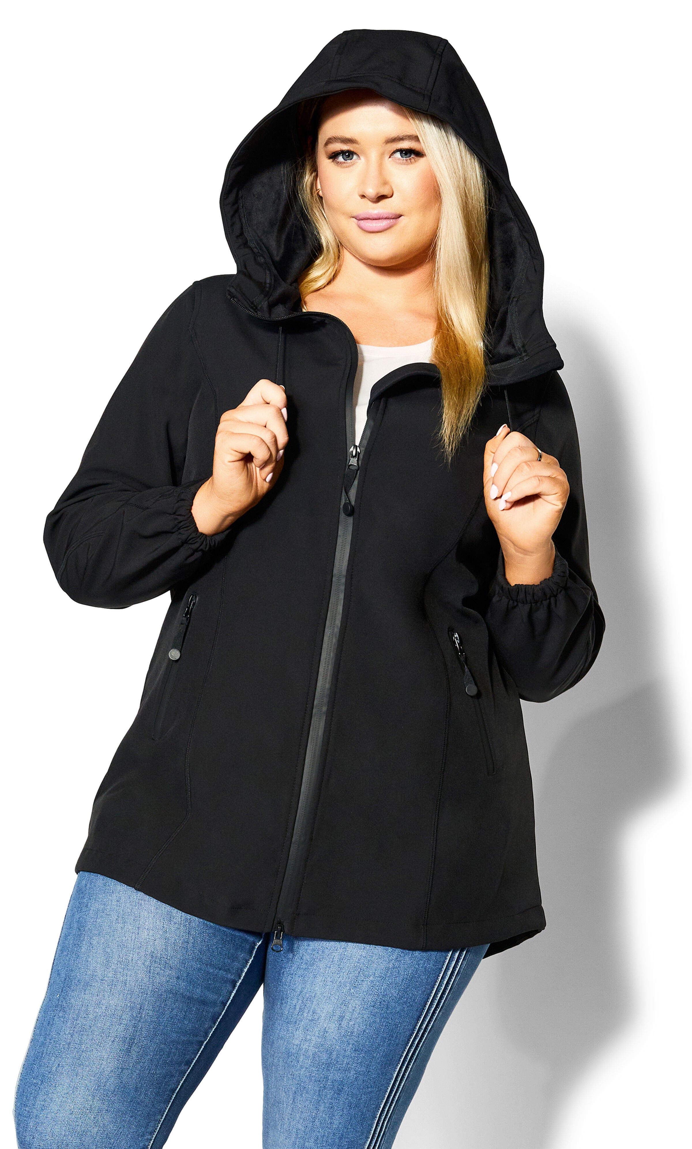 Weatherproof Outdoor Jacket - black | OneStopPlus