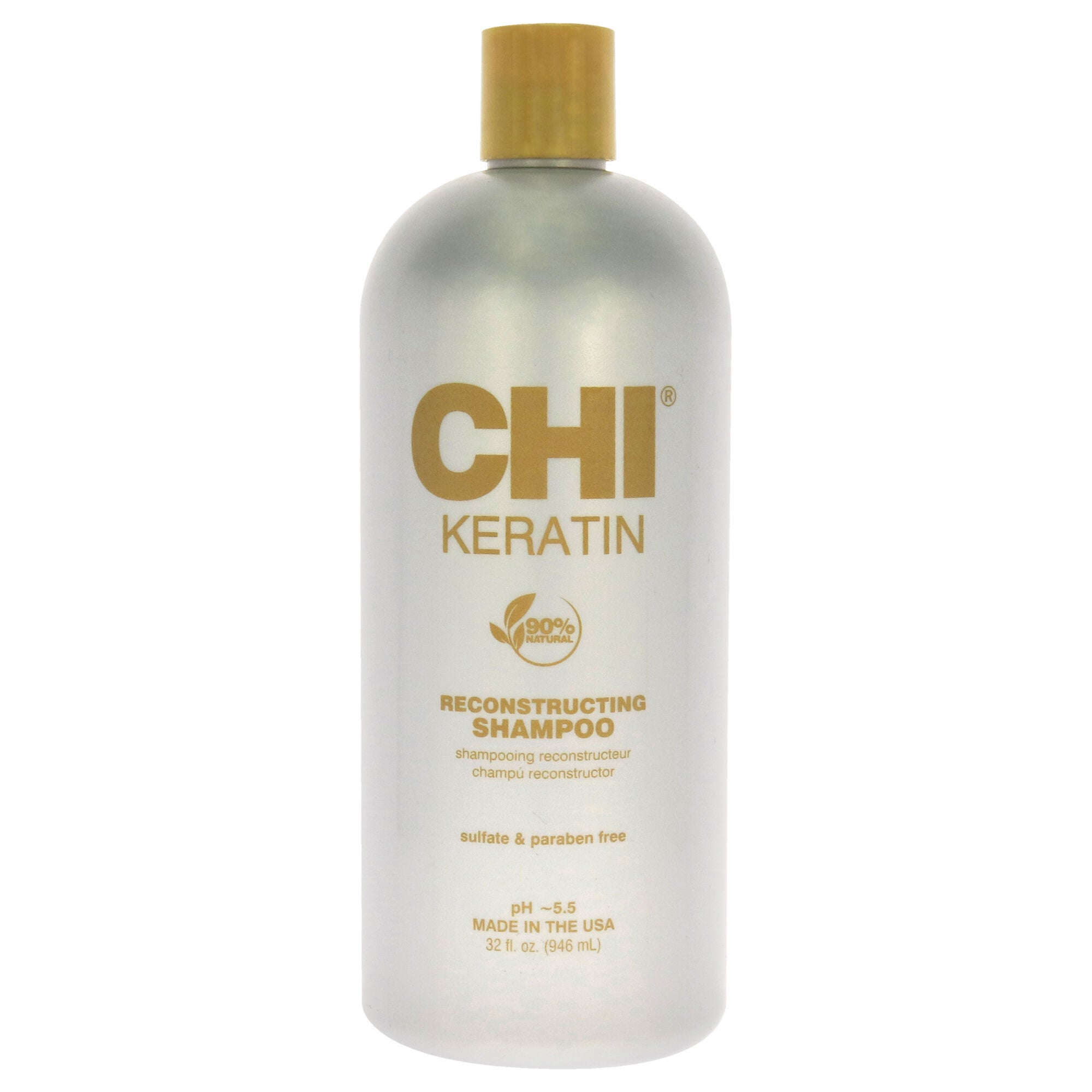 Keratin Reconstructing Shampoo by CHI for Unisex - 32 oz Shampoo ...
