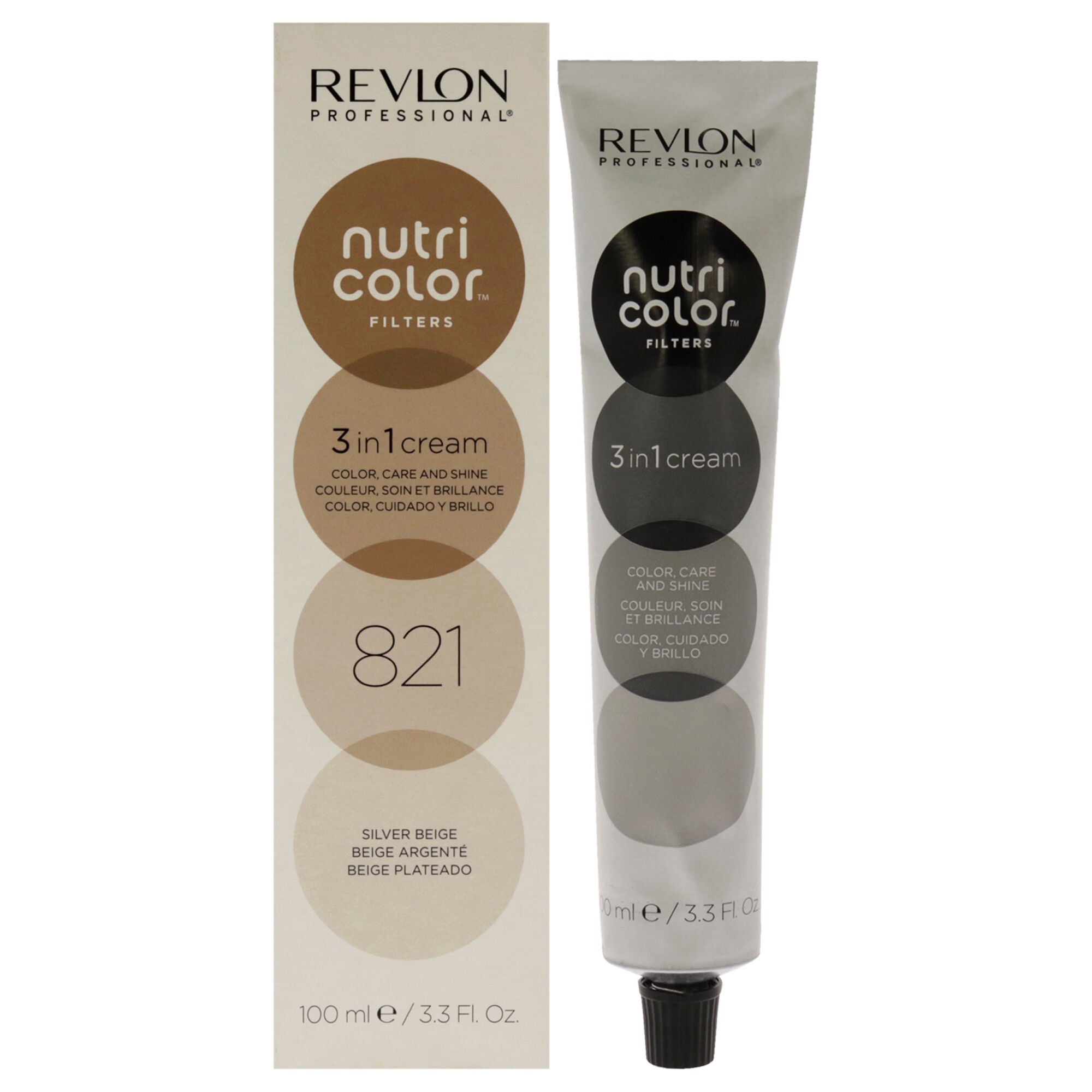 Nutri Color Cream - 821 Silver Beige by Revlon for Unisex - 3.3 oz Hair ...