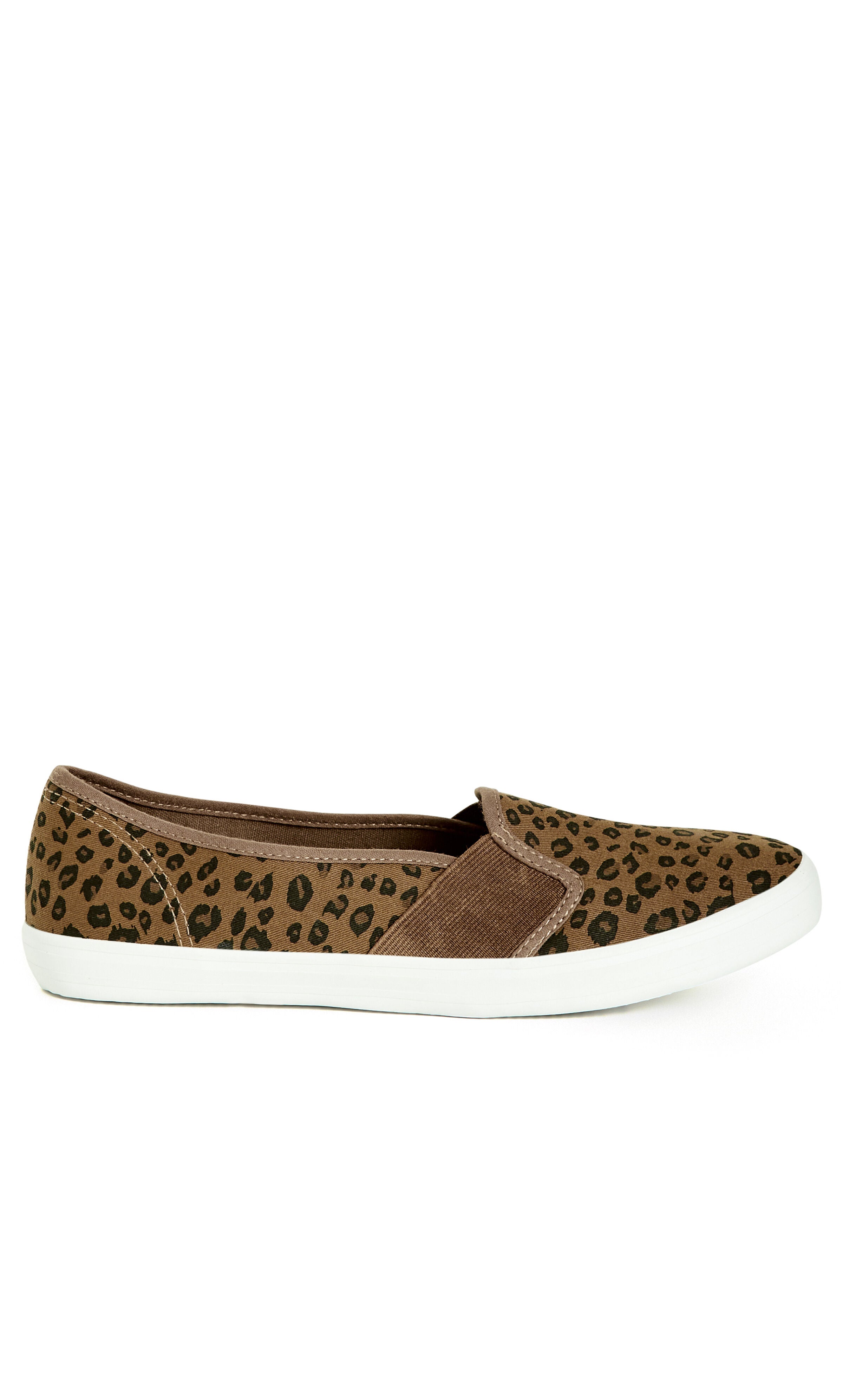 WIDE FIT Leopard Skater - animal | OneStopPlus