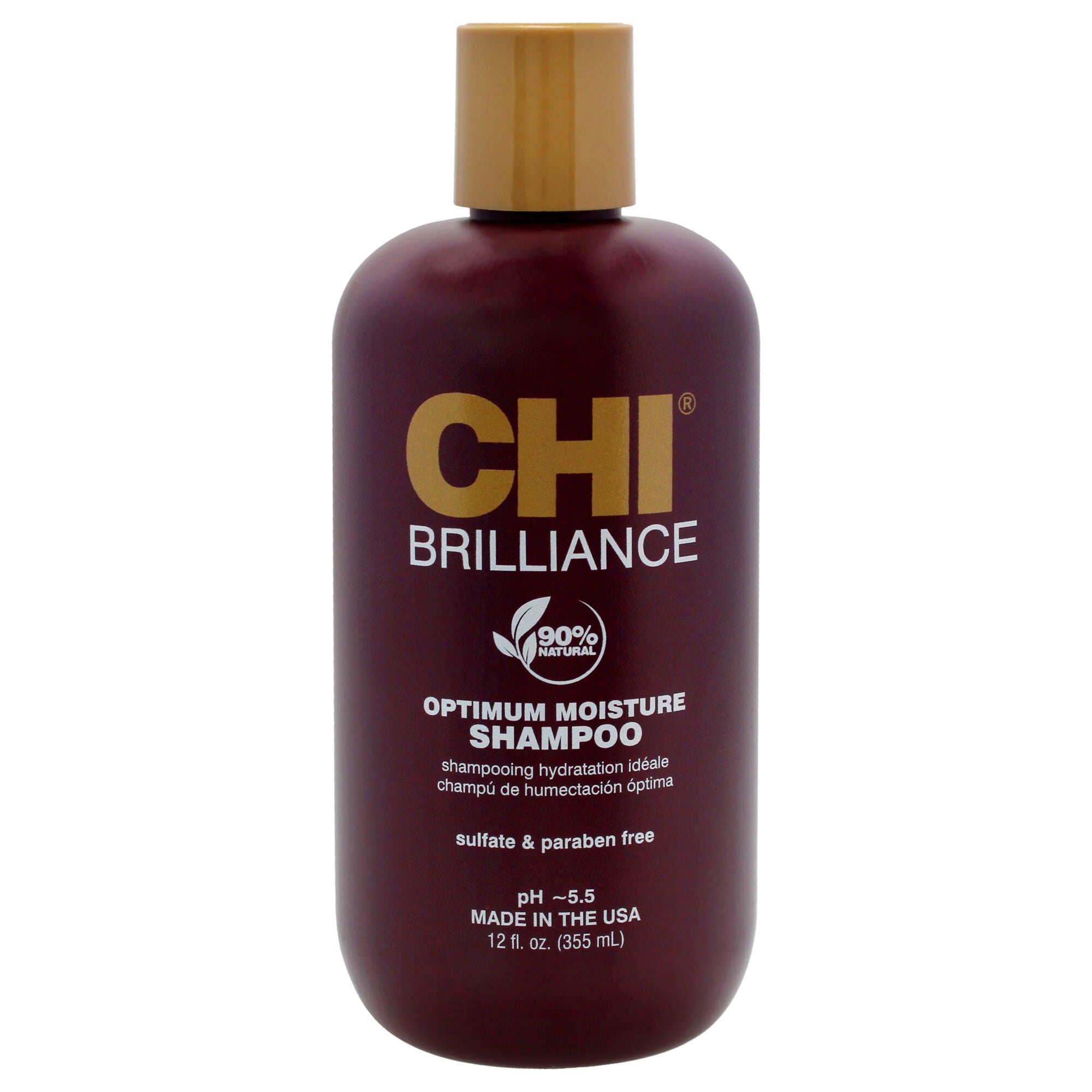 Deep Brilliance Optimum Moisture Shampoo by CHI for Unisex - 12 oz ...