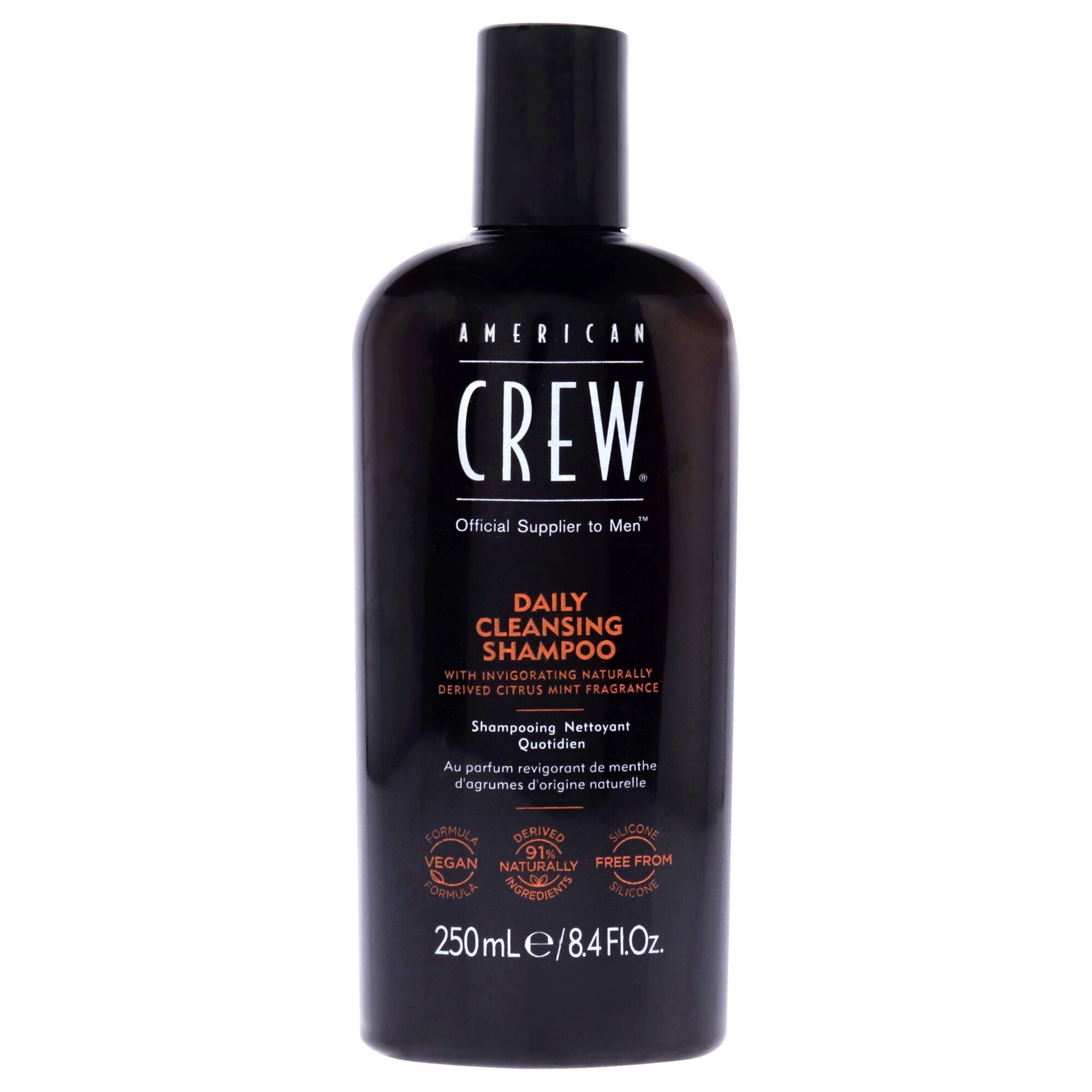 Daily Cleansing Shampoo by American Crew for Men - 8.4 oz Shampoo ...