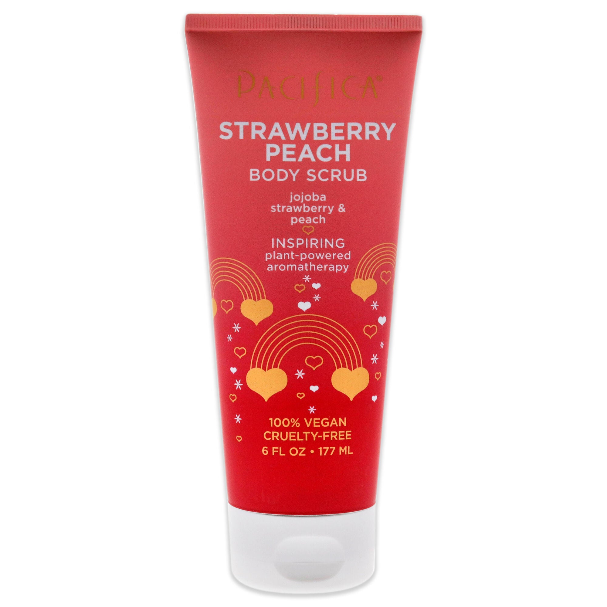 Body Scrub - Stawberry Peach by Pacifica for Women - 6 oz Scrub ...