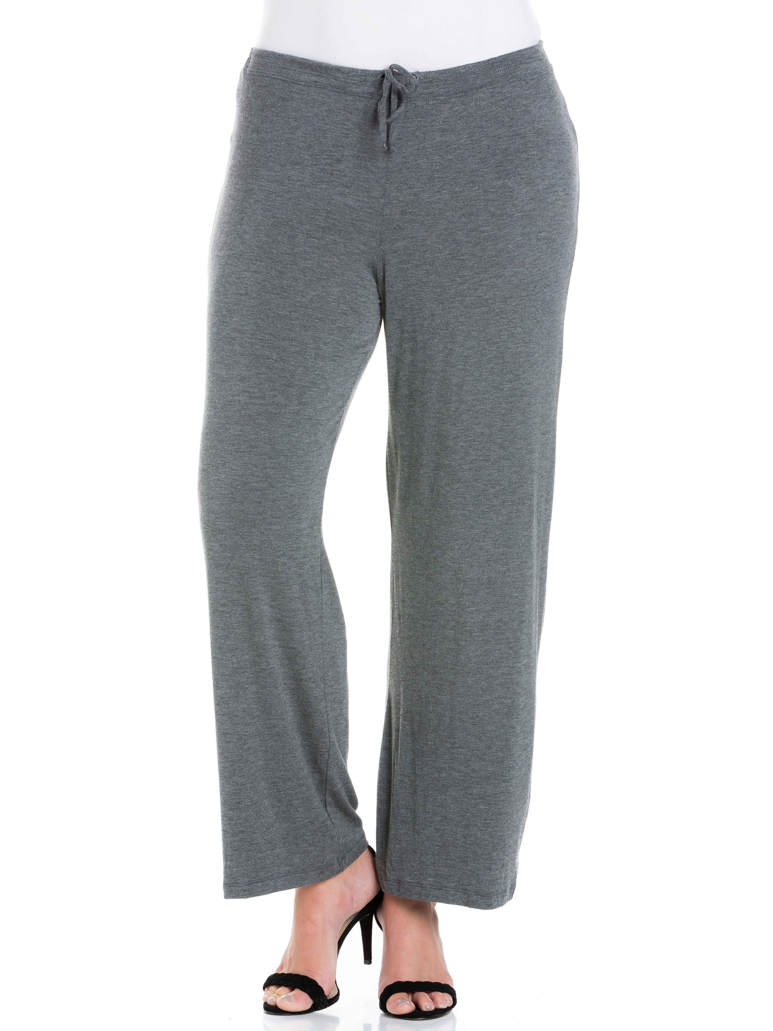 Comfortable Stretch Draw String Plus Size Pants | OneStopPlus