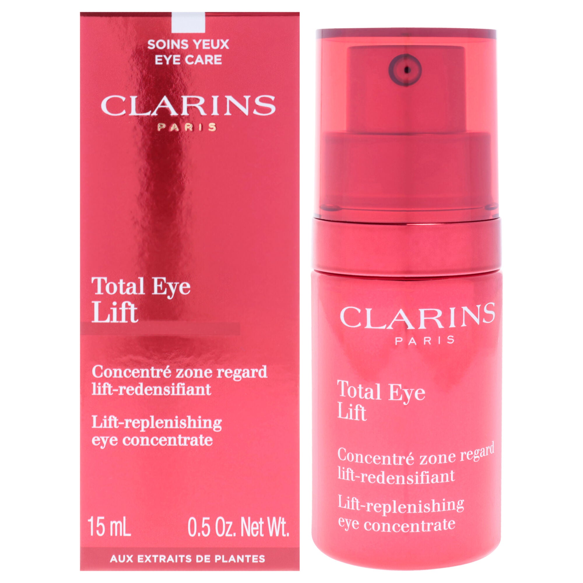 Total Eye Lift Eye Concentrate by Clarins for Women - 0.5 oz Treatment ...