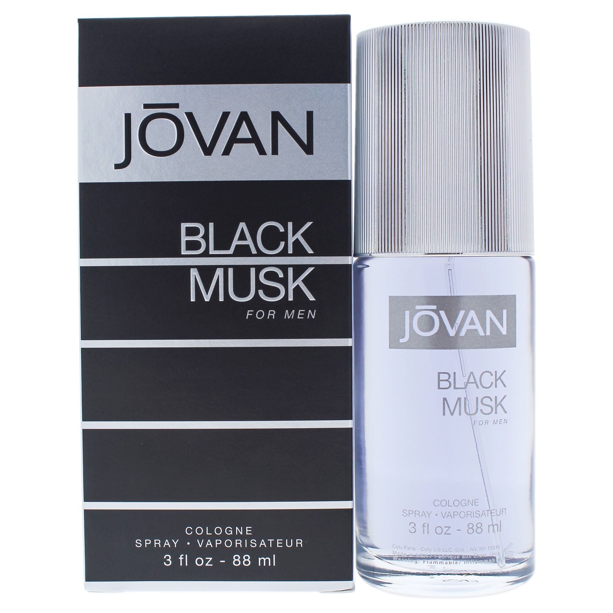 Jovan Black Musk by Jovan for Men - 3 oz Cologne Spray | OneStopPlus
