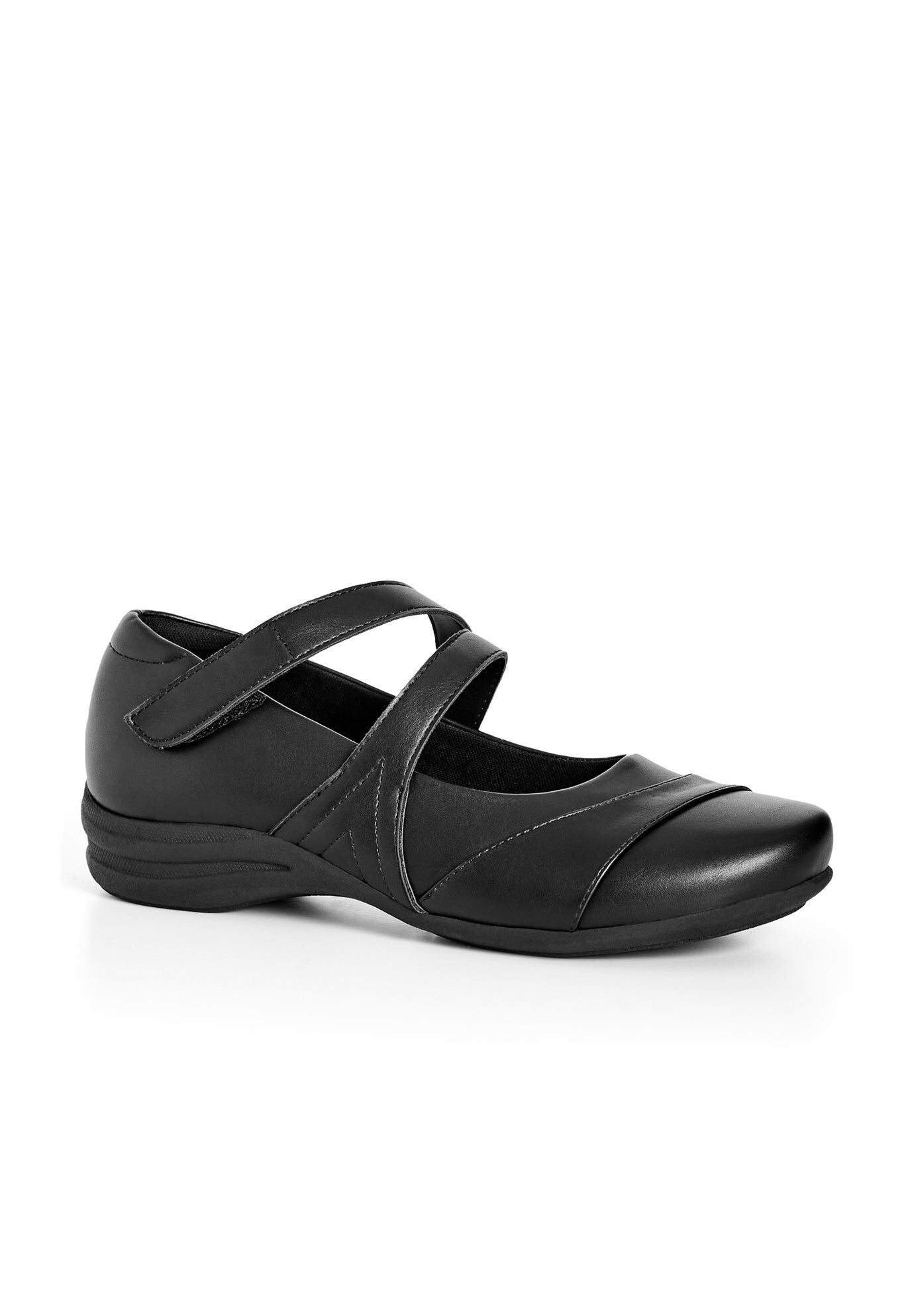 The Brooklyn Crossover Strap Flat | OneStopPlus