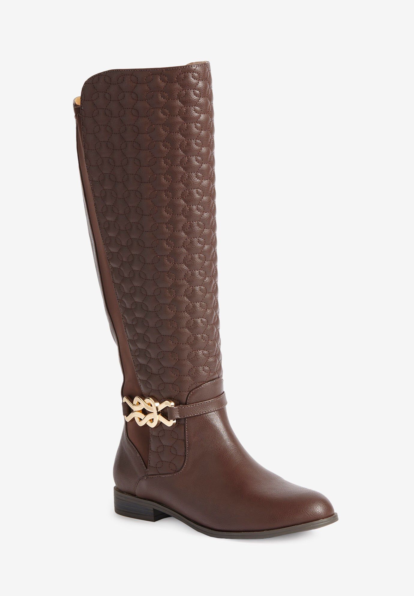 The Viona Tall Wide Calf Boot By Comfortview | OneStopPlus