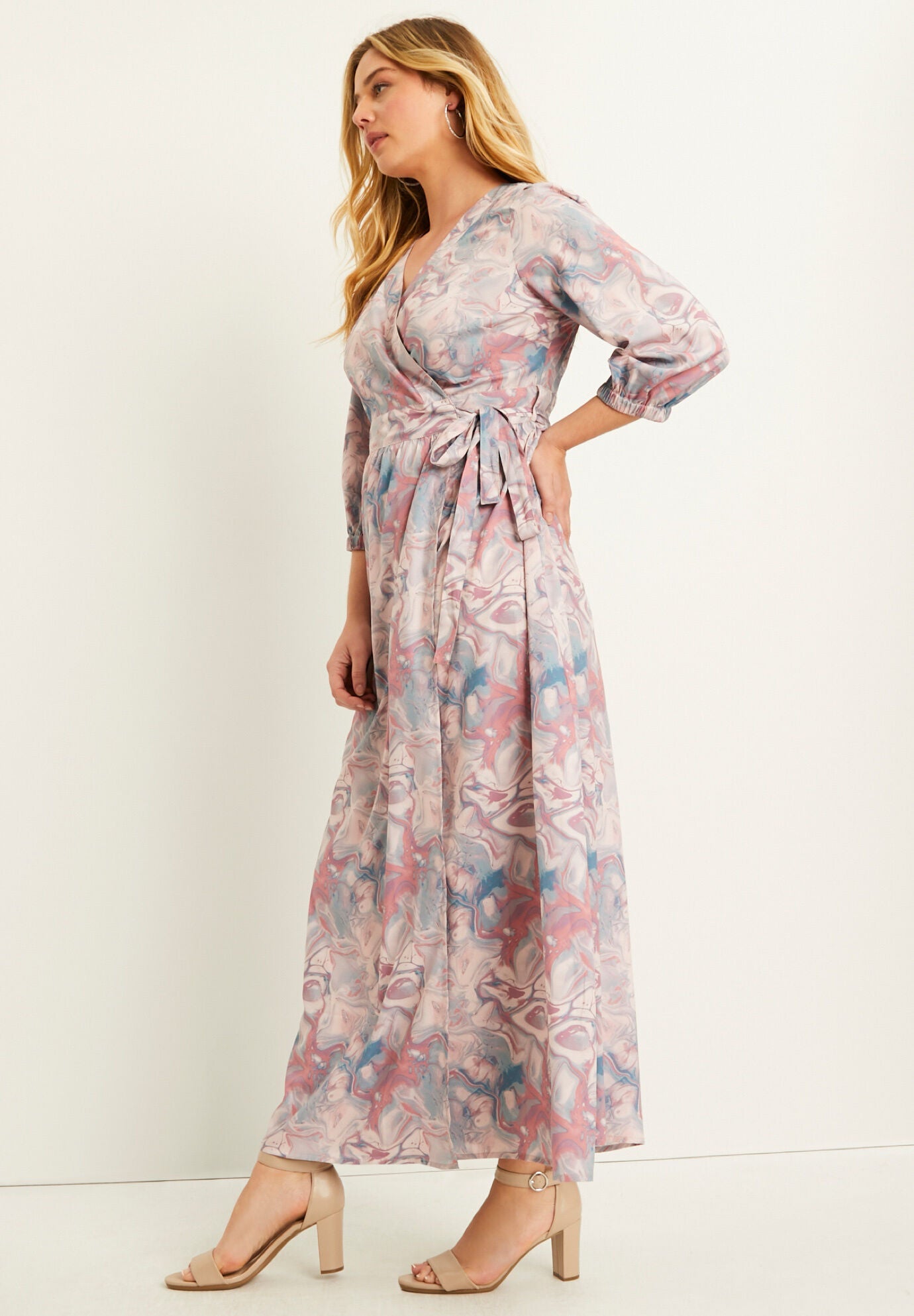 Wrap Maxi Dress | OneStopPlus