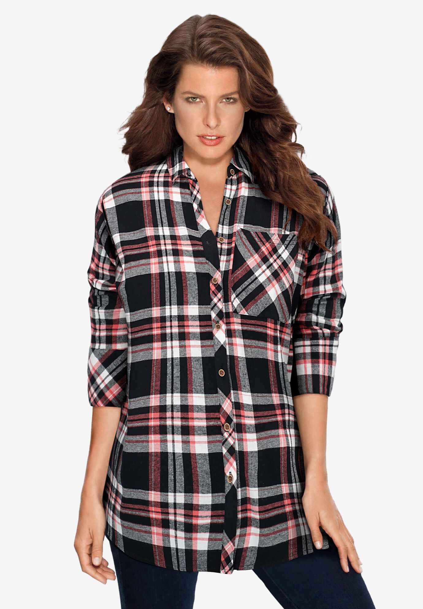 Flannel Tunic | OneStopPlus