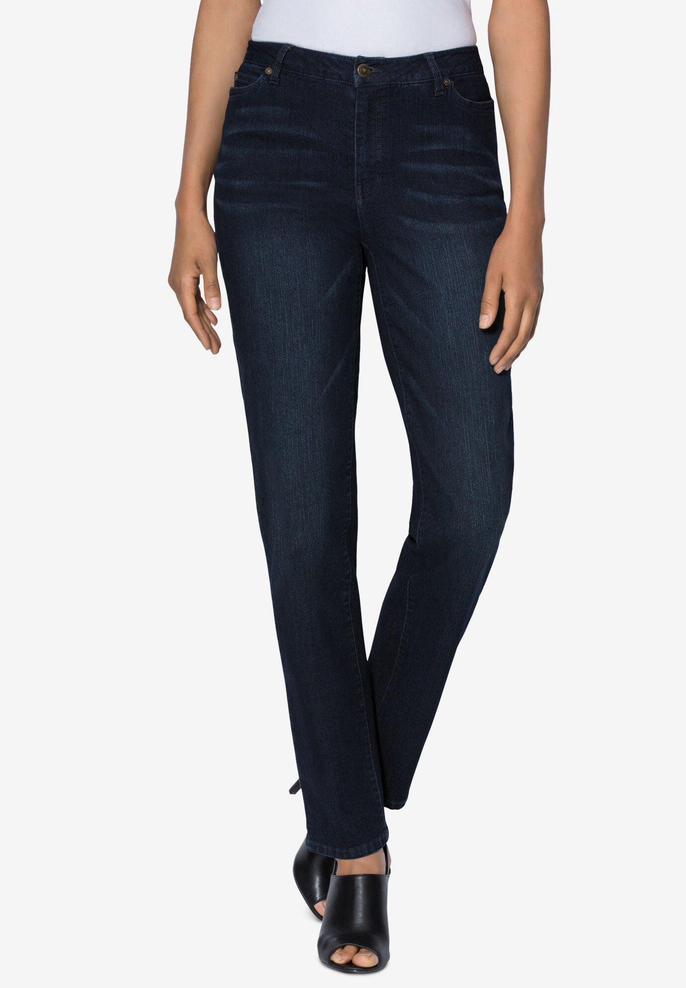 Invisible Stretch® Iconic Straight-Leg Jean | OneStopPlus