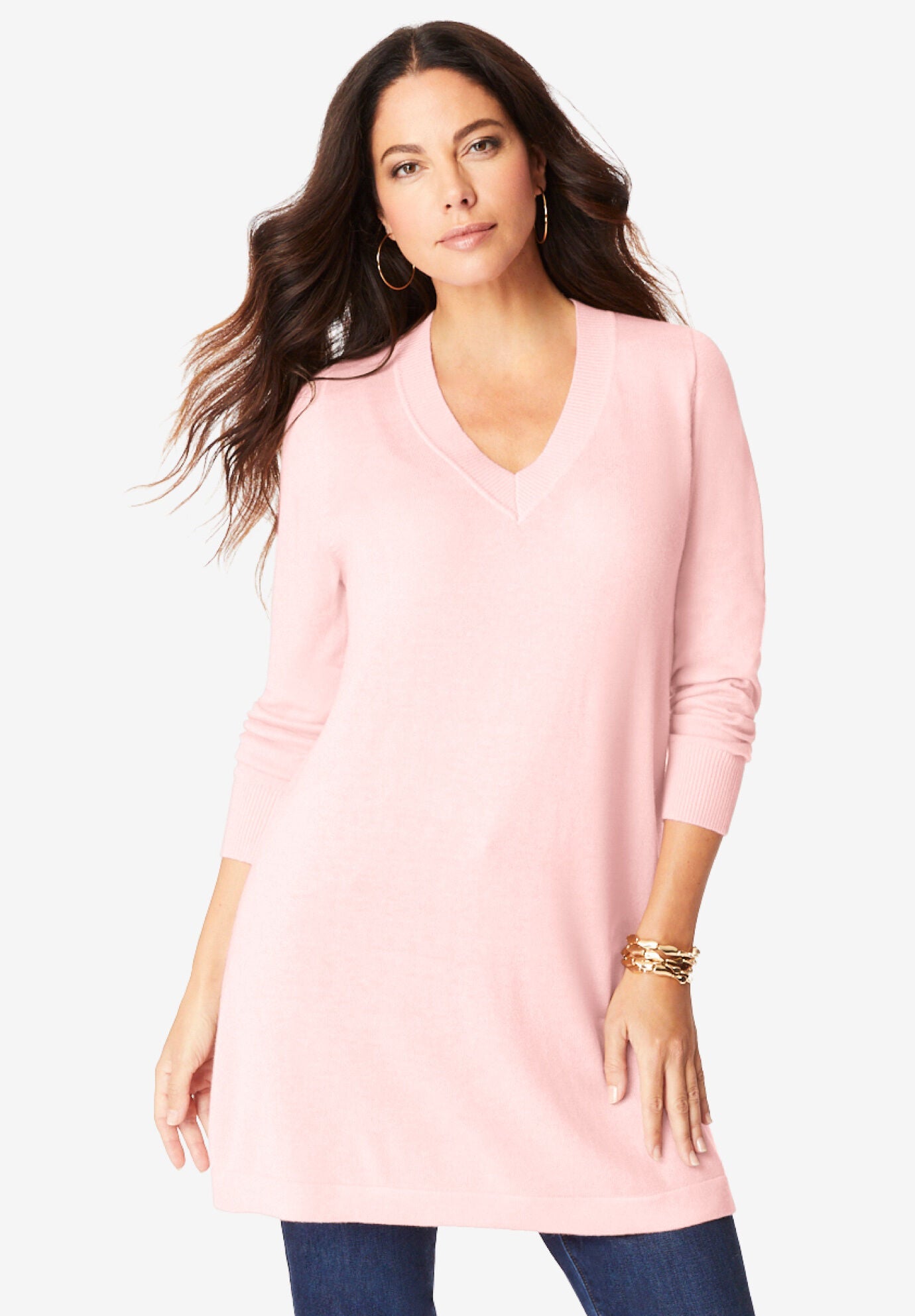 CashMORE Collection V-Neck Sweater | OneStopPlus