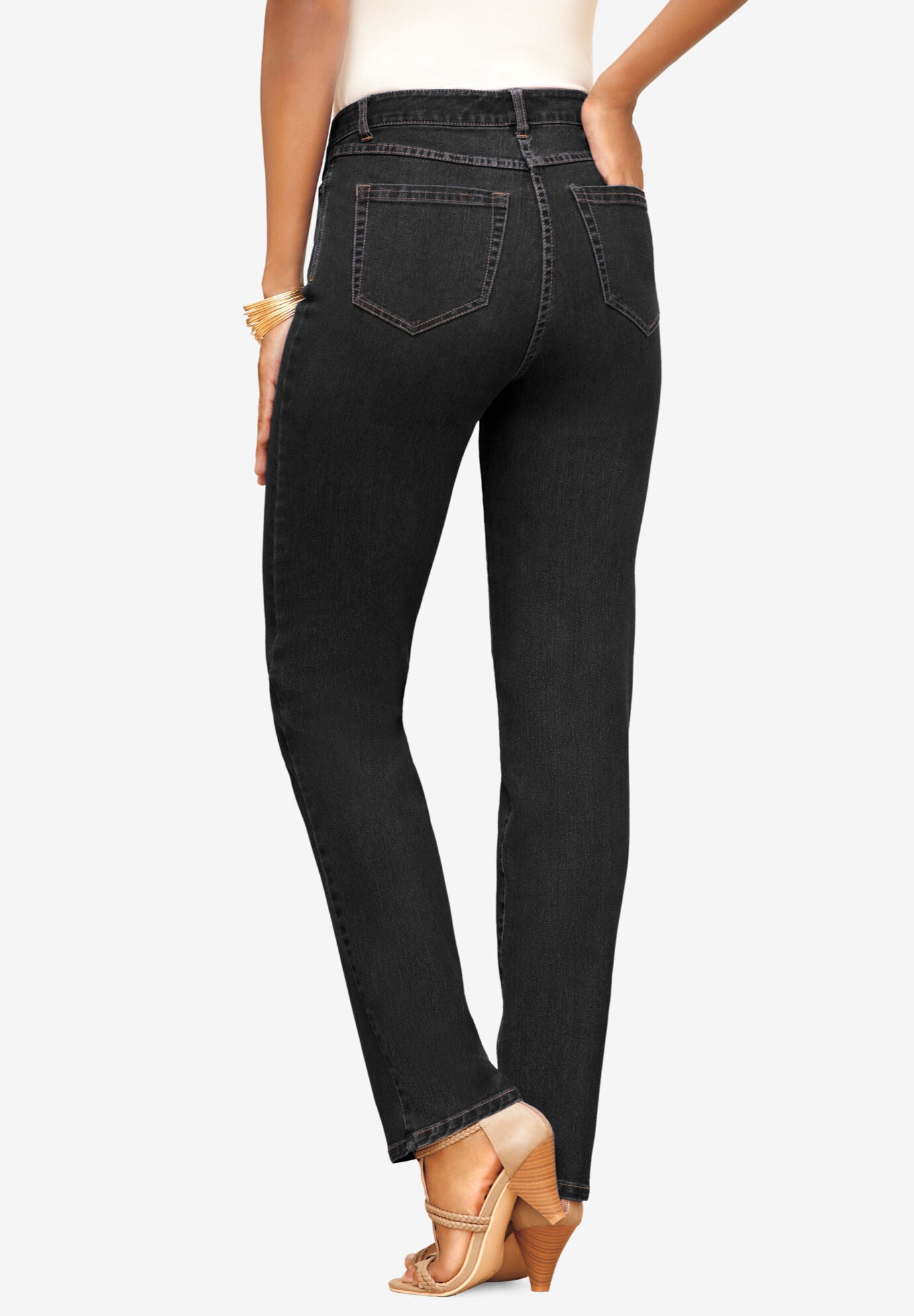 Invisible Stretch® Iconic Straight-Leg Jean | OneStopPlus