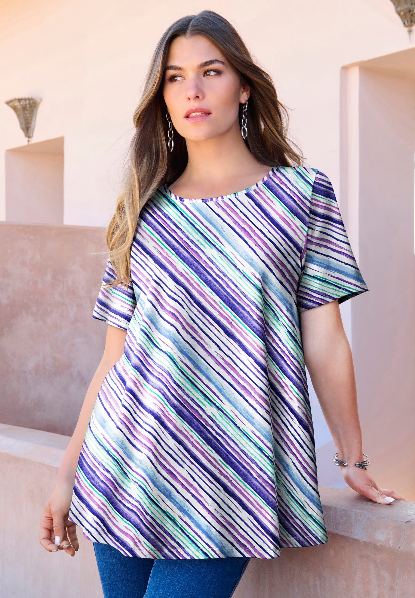 Ultimate Swing Tee with Keyhole Back | OneStopPlus