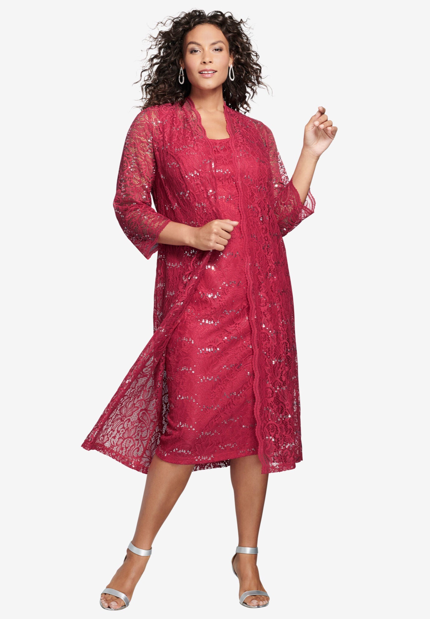 Plus Size Jacket Dresses | OneStopPlus