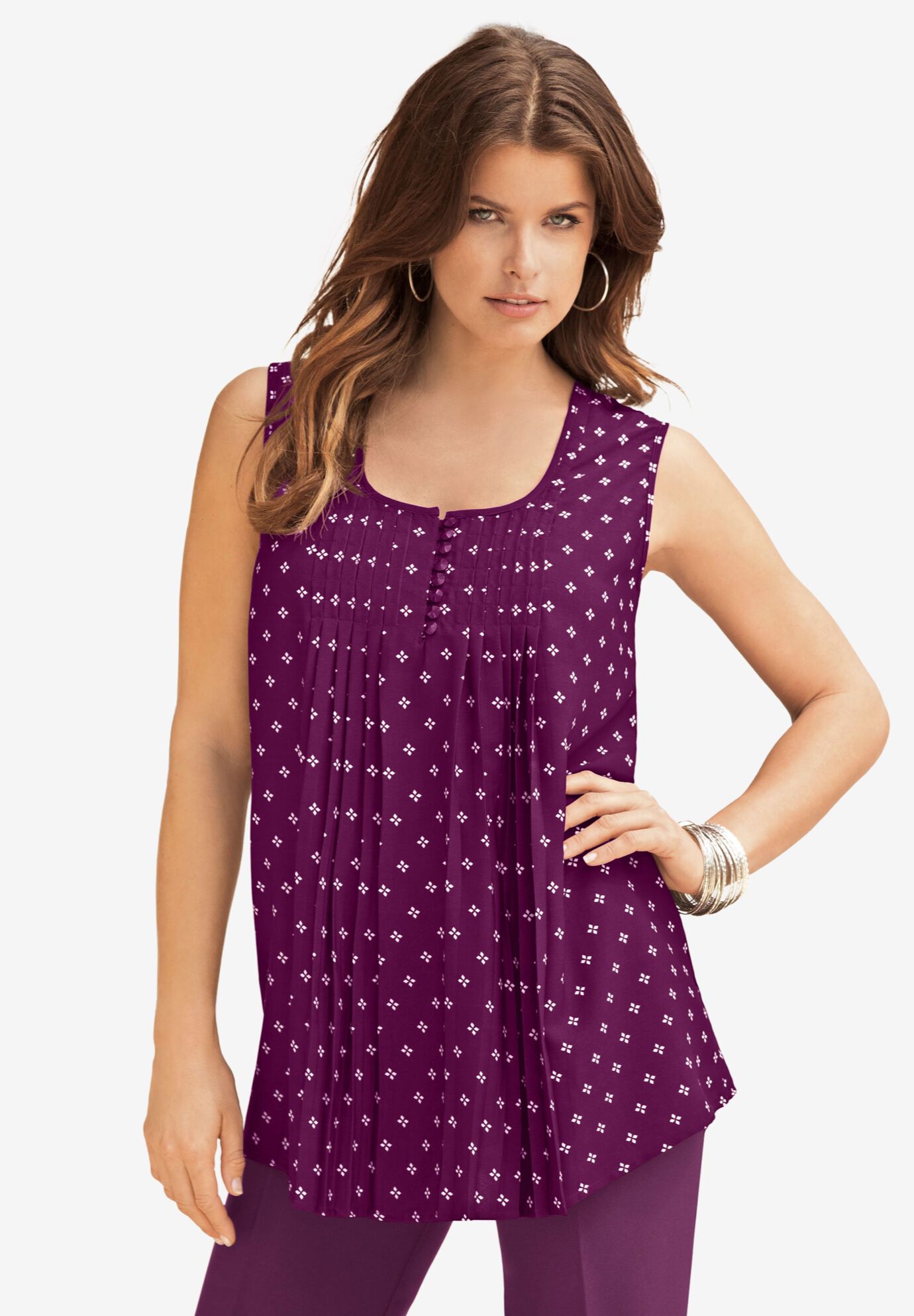 Pleated Tank | OneStopPlus