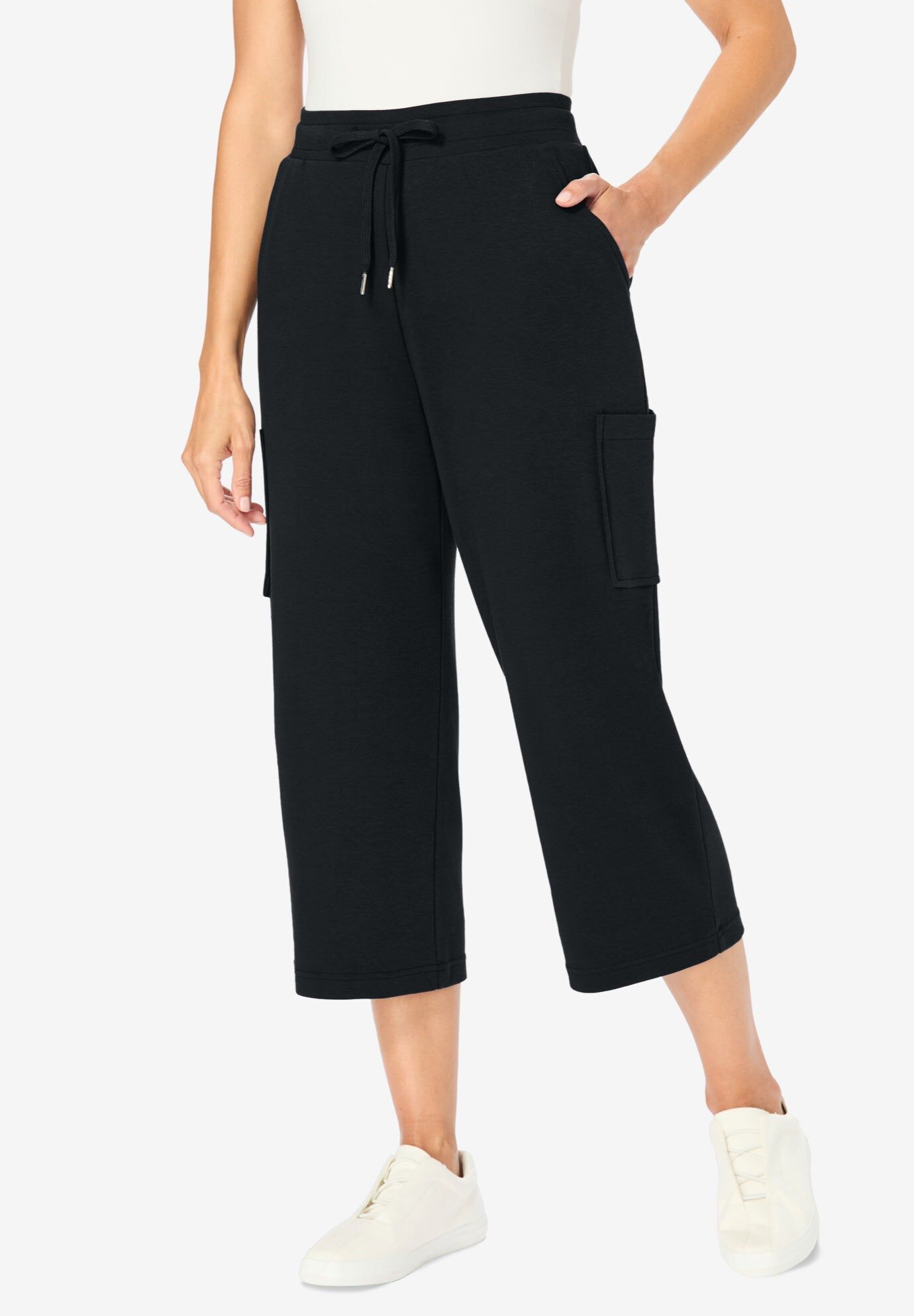 Knit Cargo Capri | OneStopPlus