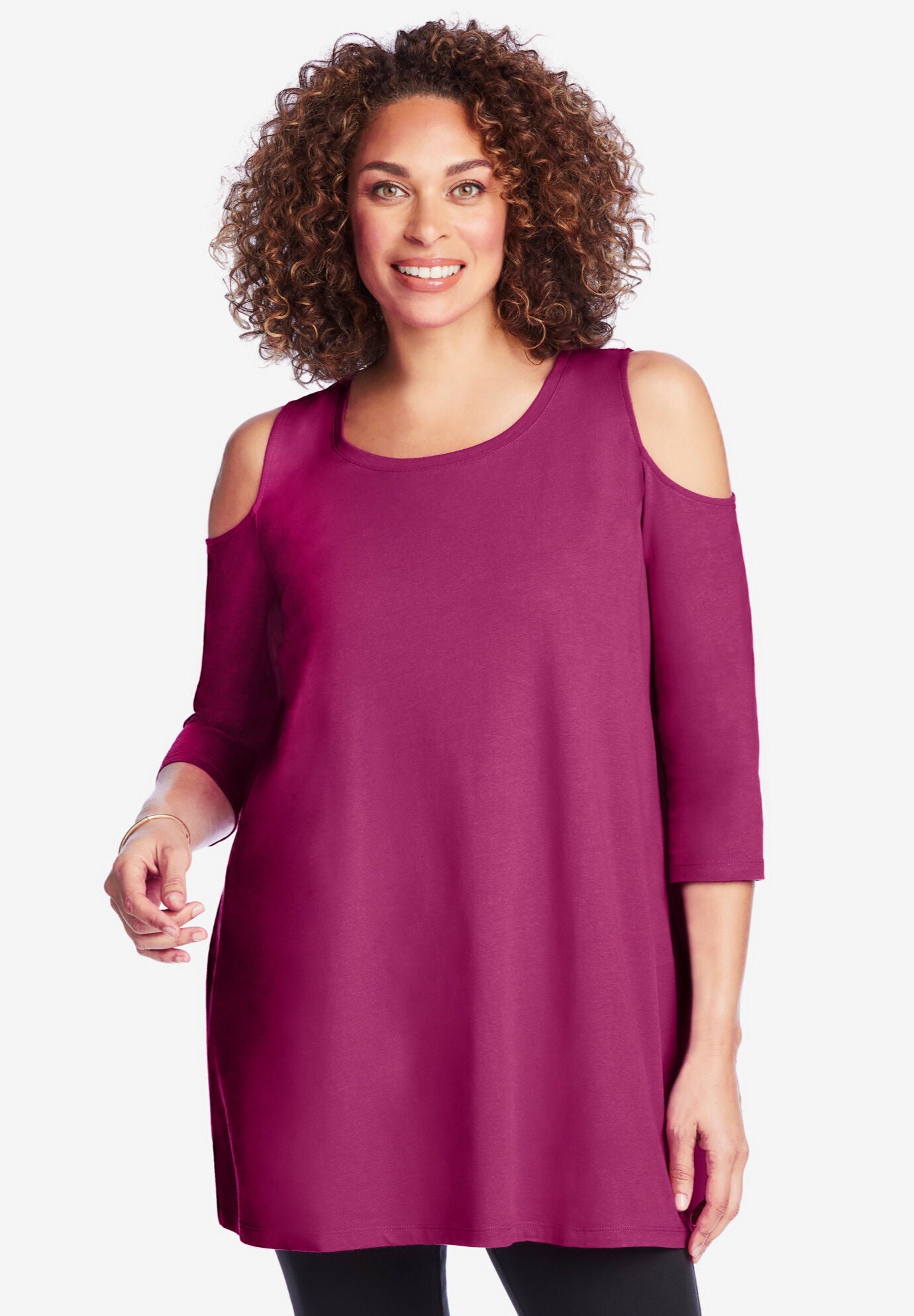 Cold Shoulder Tunic | OneStopPlus