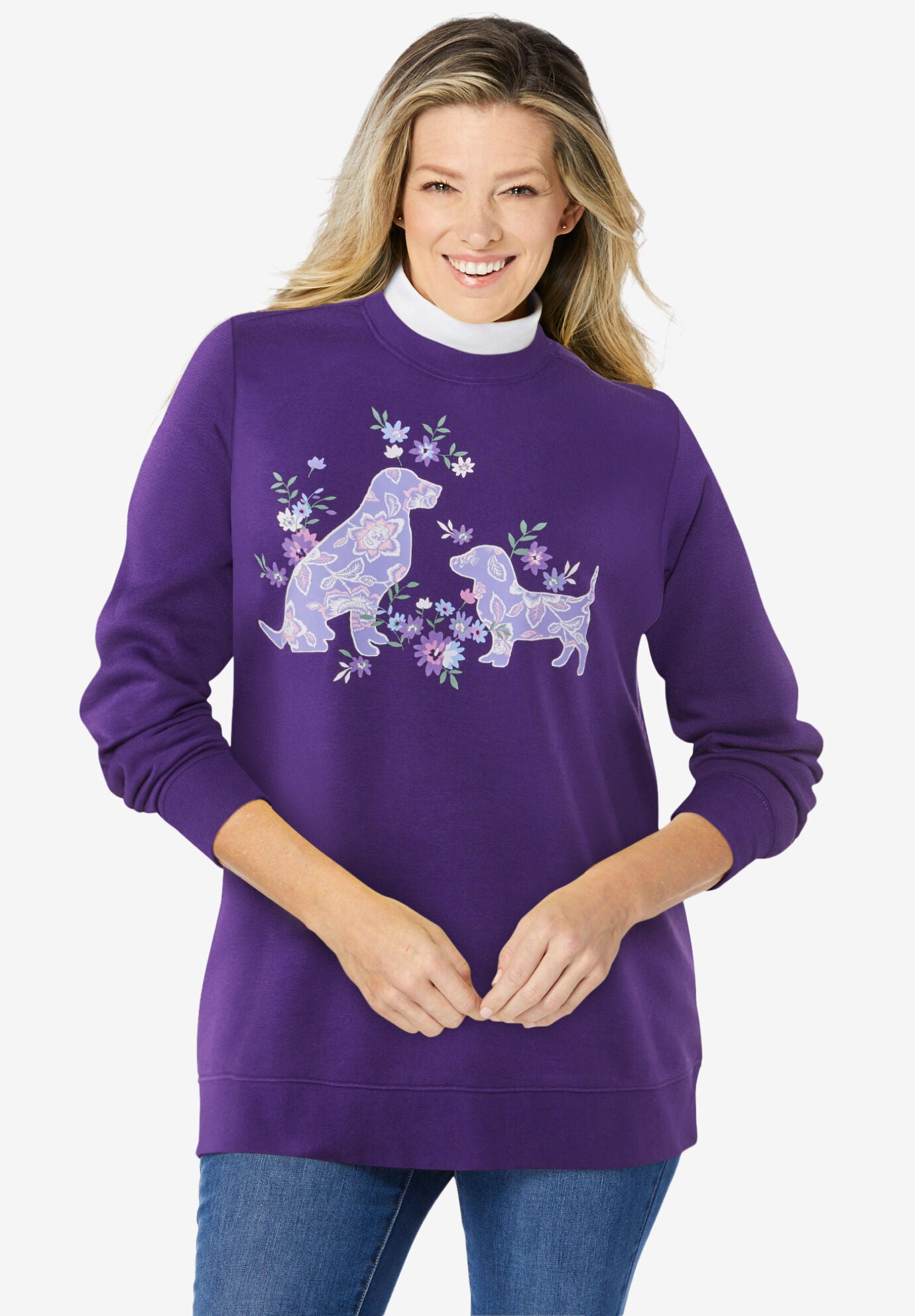 Layered-Look Sweatshirt | OneStopPlus