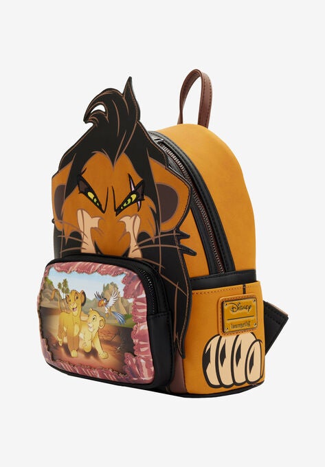 Loungefly X Disney Lion King Villain Mini Backpack Handbag Scar Simba ...