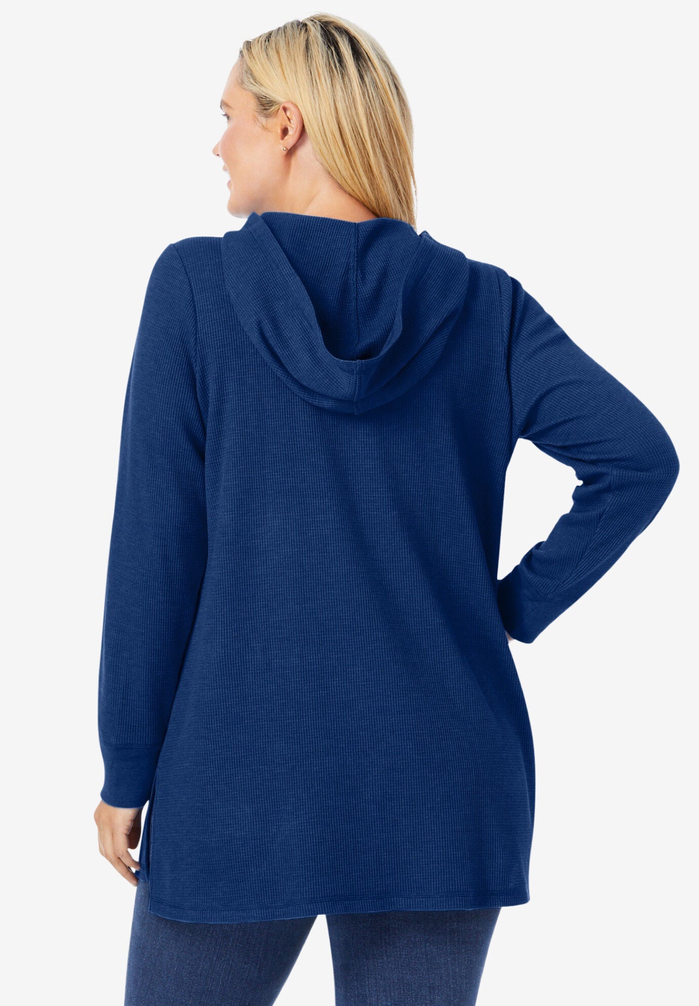 Waffle-Thermal Hoodie | OneStopPlus