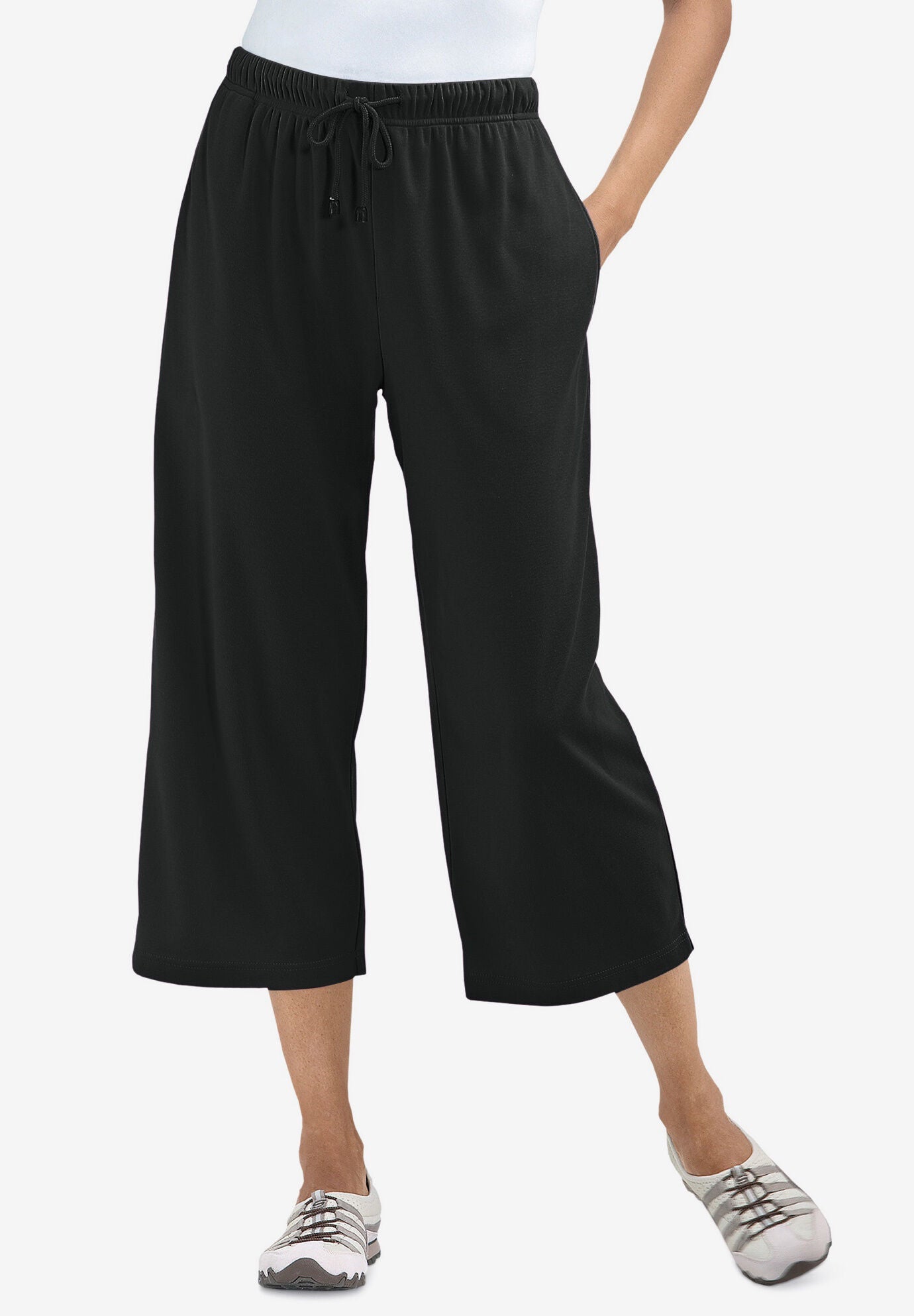 Sport Knit Capri Pant | OneStopPlus