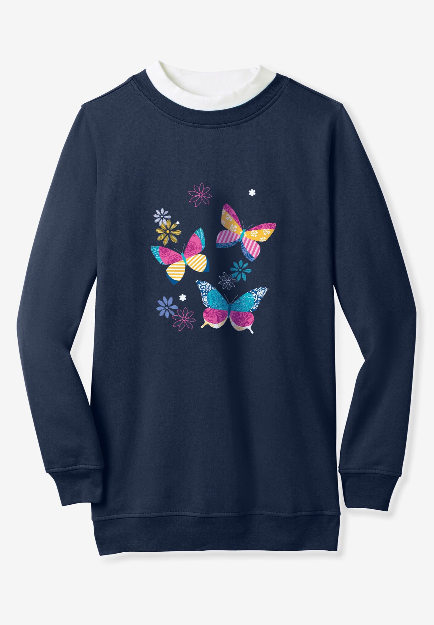 Layered-Look Sweatshirt | OneStopPlus