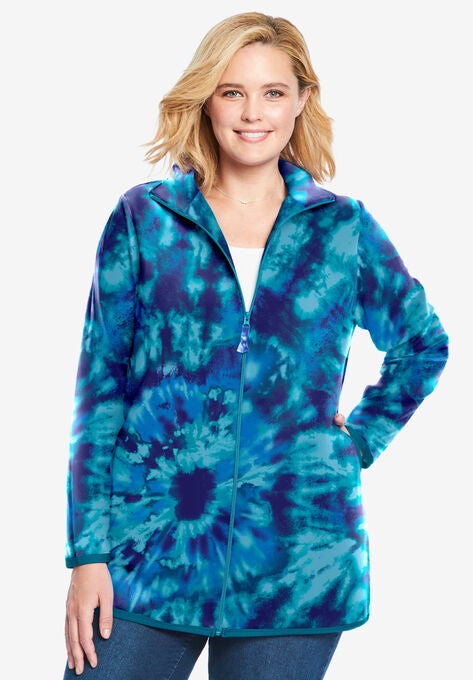 Zip-Front Microfleece Jacket | OneStopPlus