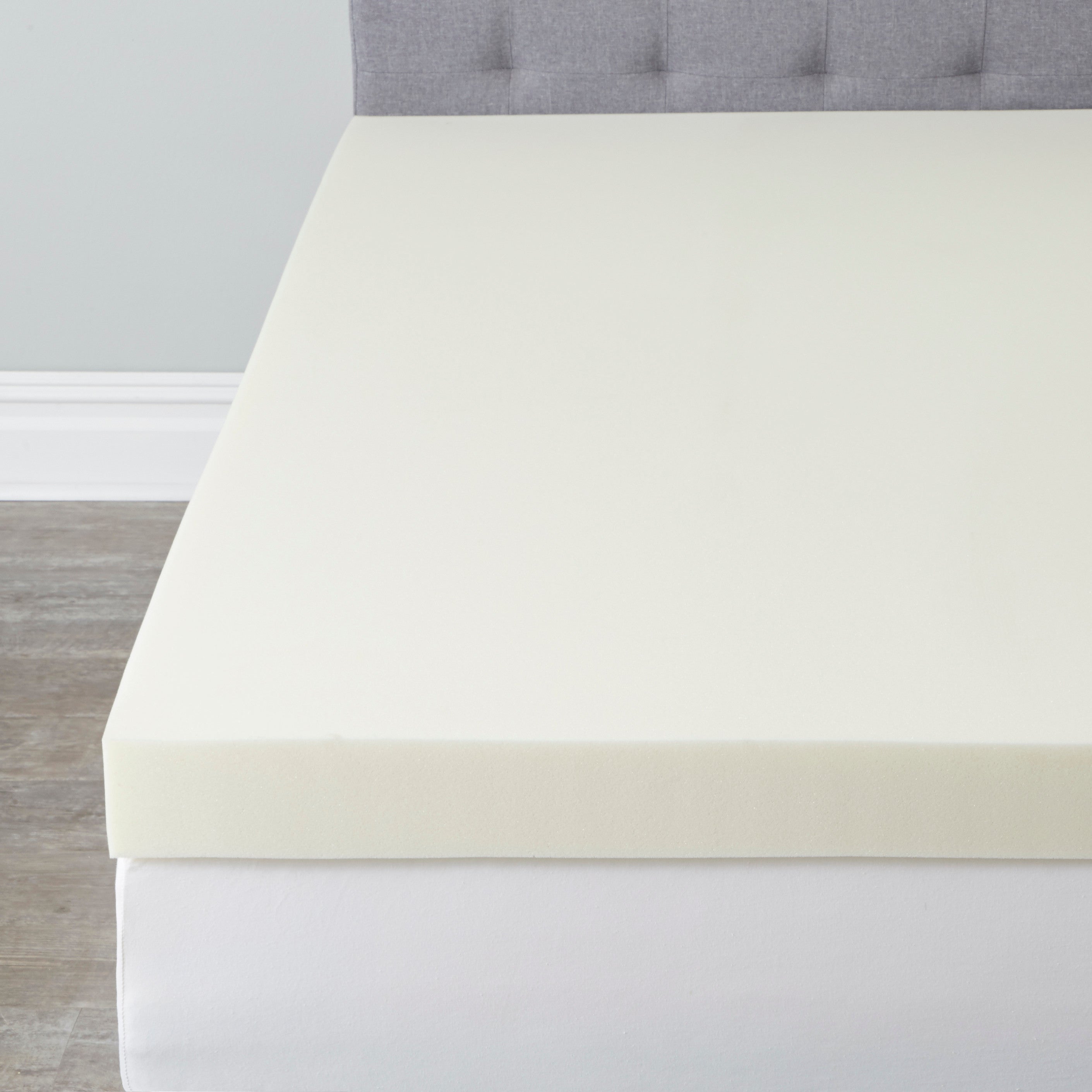 4" Thick Visco Elastic Memory Foam Mattress Topper | OneStopPlus