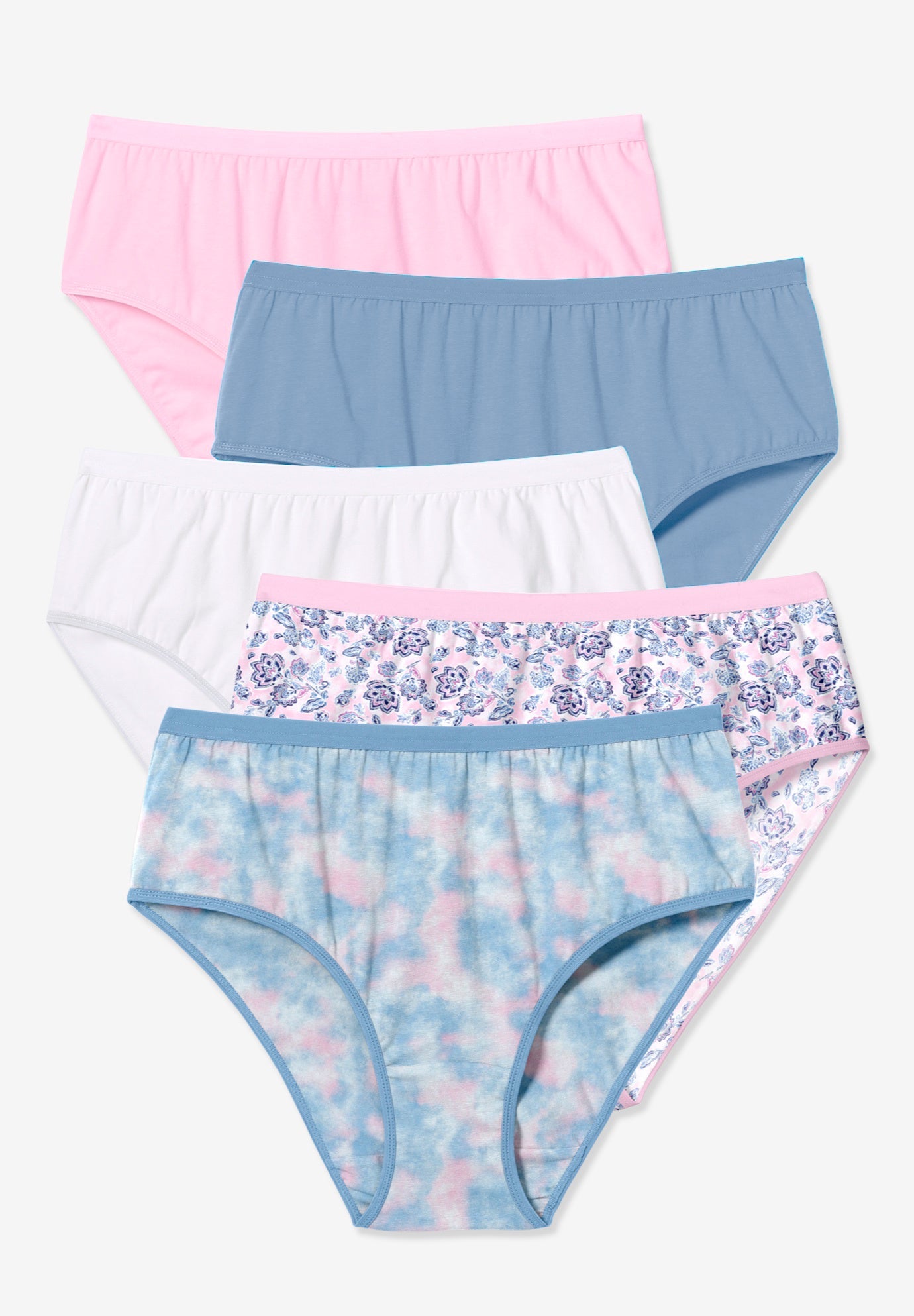 Hi-Cut Cotton Brief 5-Pack | OneStopPlus
