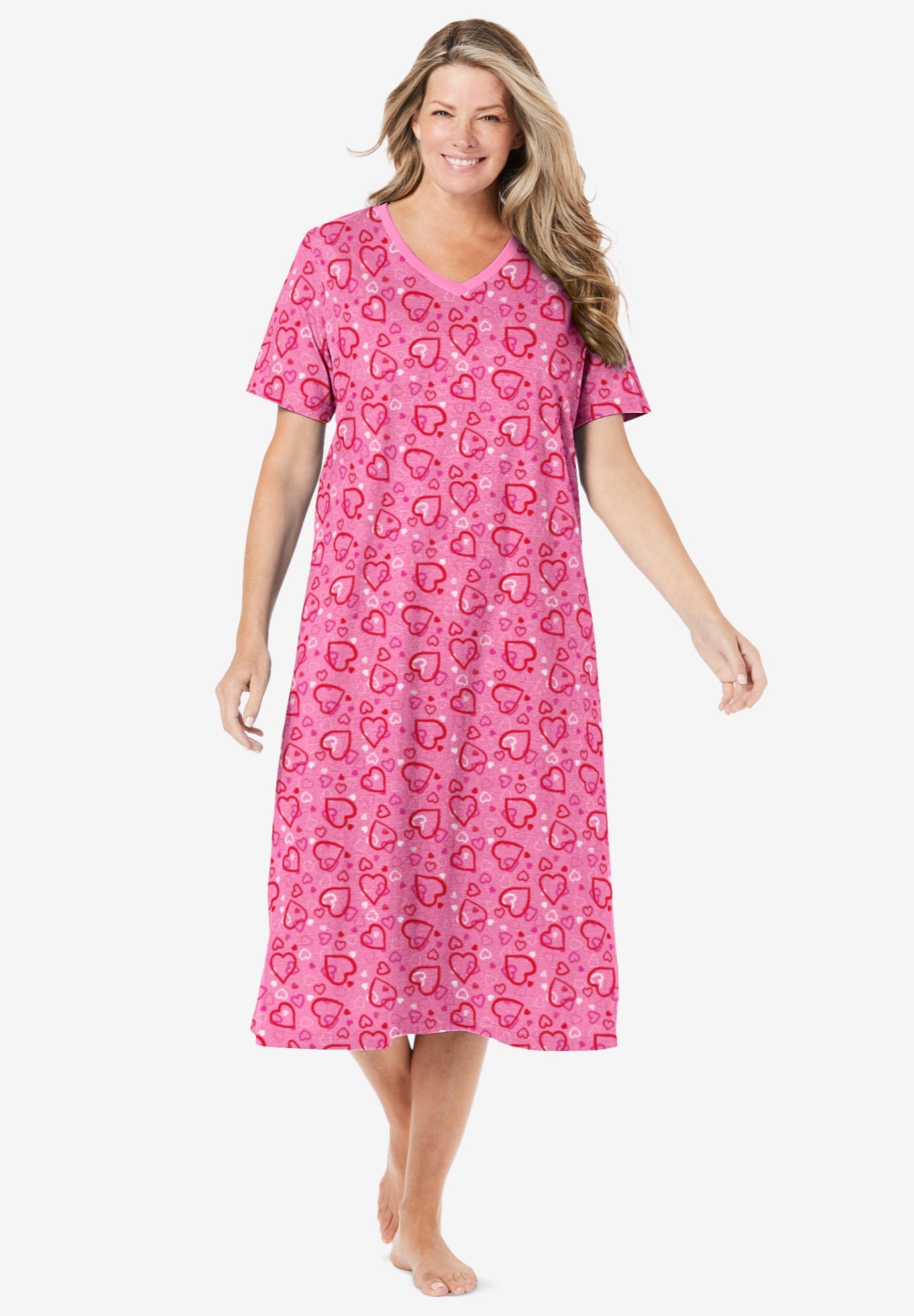 Long Print Sleepshirt | OneStopPlus